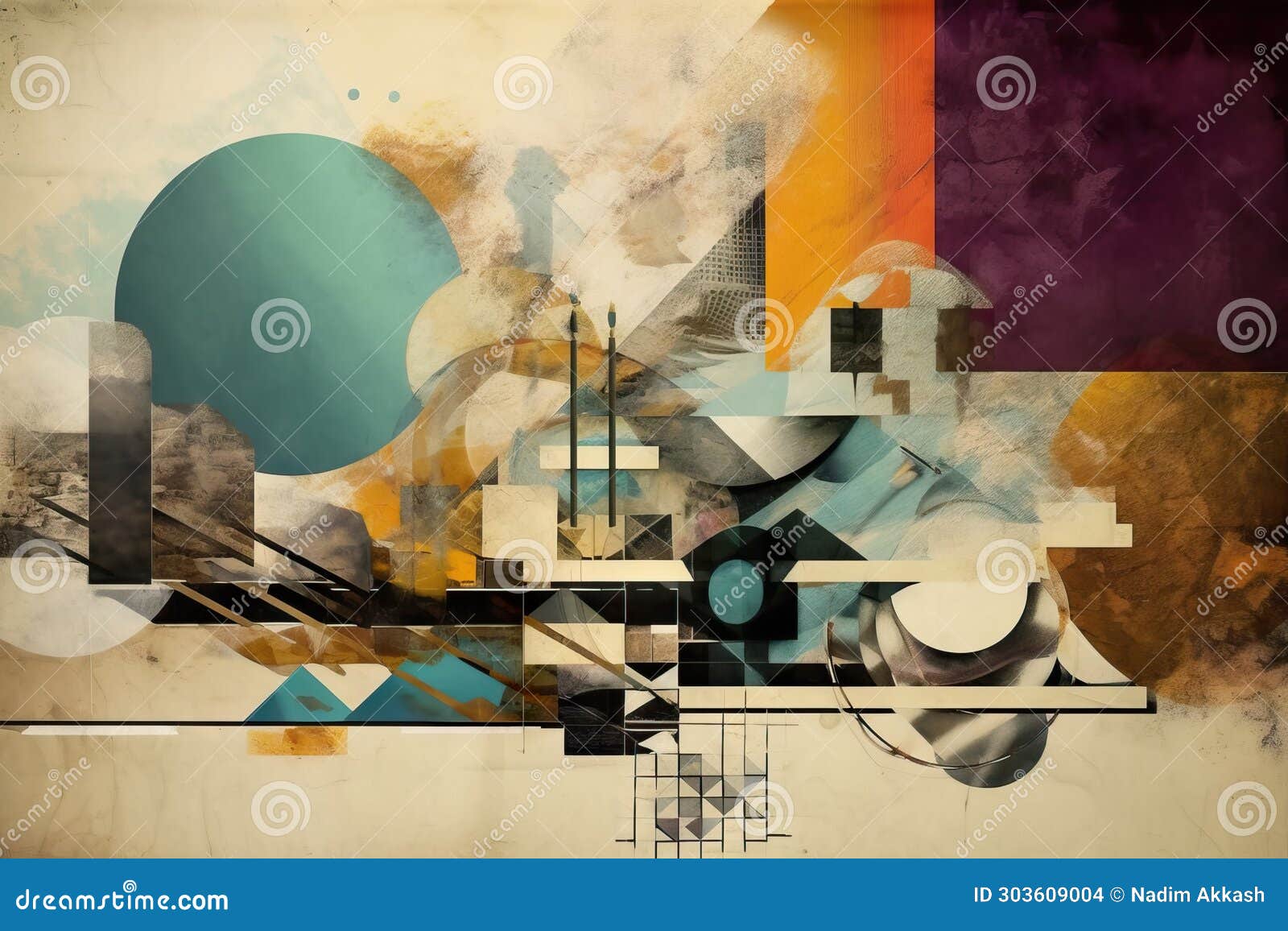 Art Collage Background - Collage Art Backdrops Series - Collage ...