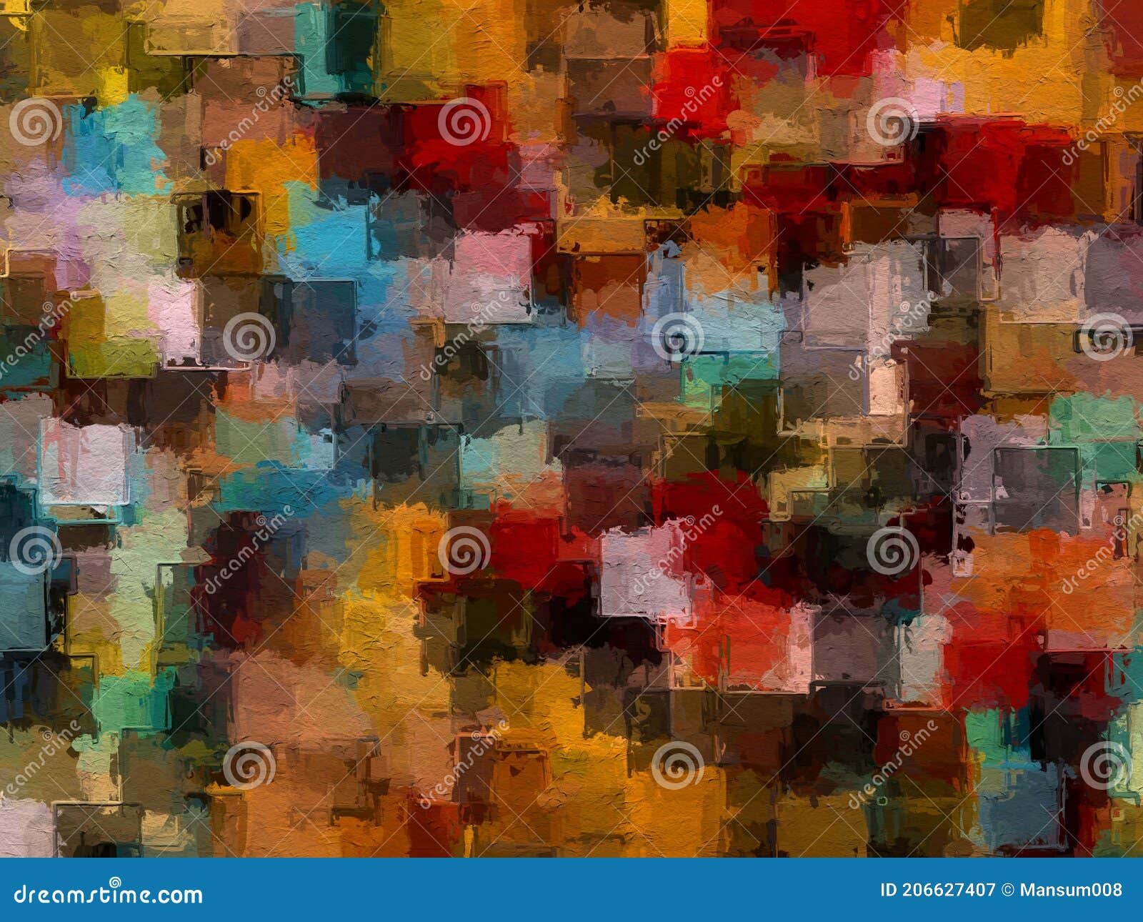 Color Abstract Pattern Background Stock Illustration - Illustration of ...