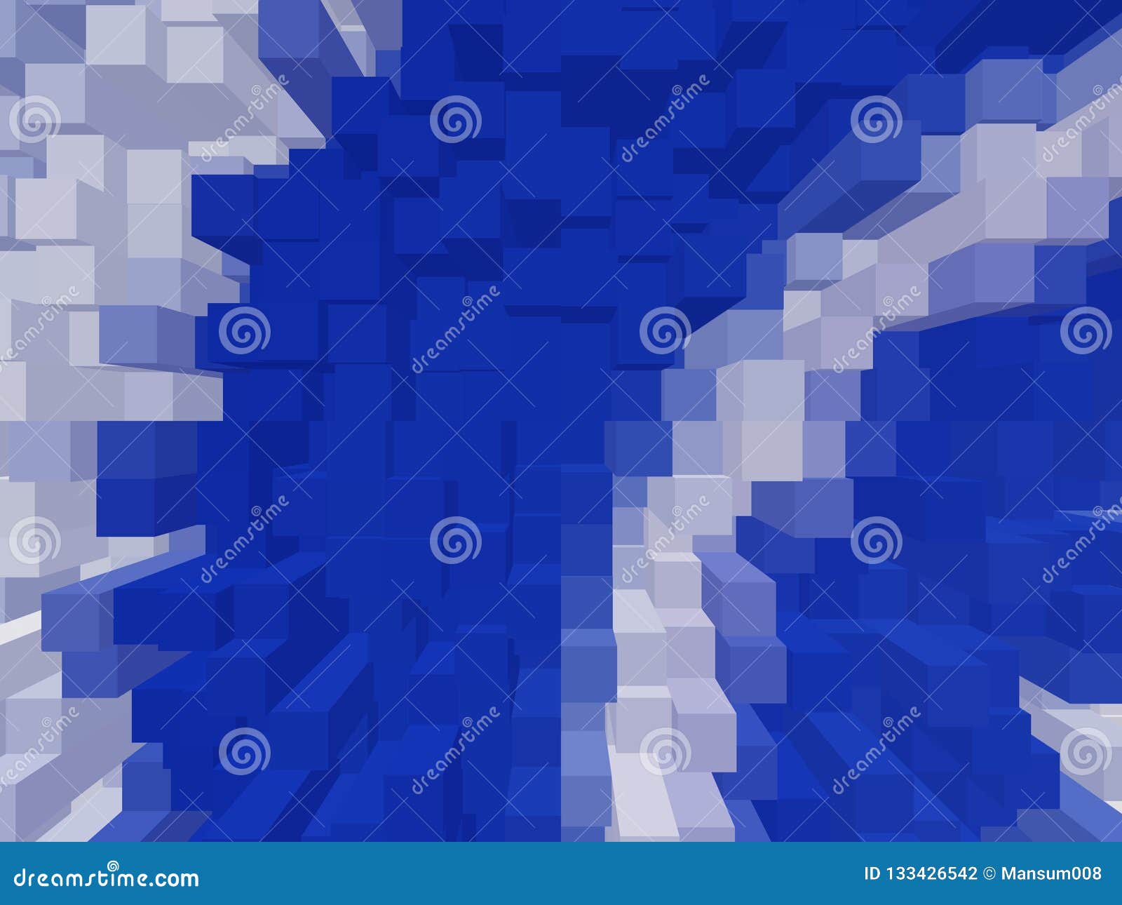 Art Color Blocks Abstract Pattern Background Stock Illustration ...