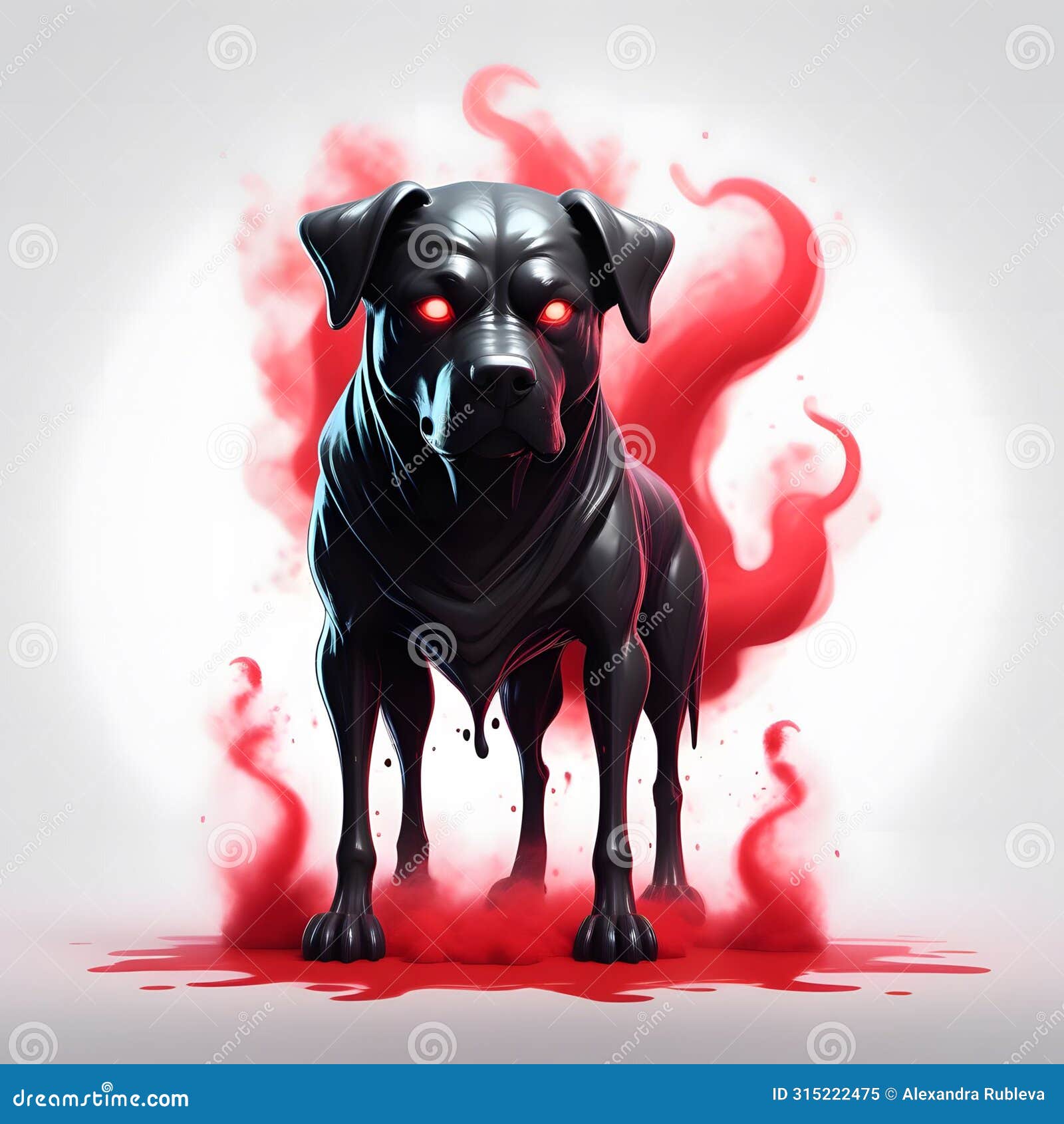 Art Color of Dog Man Background Stock Image - Image of nature, artwork ...