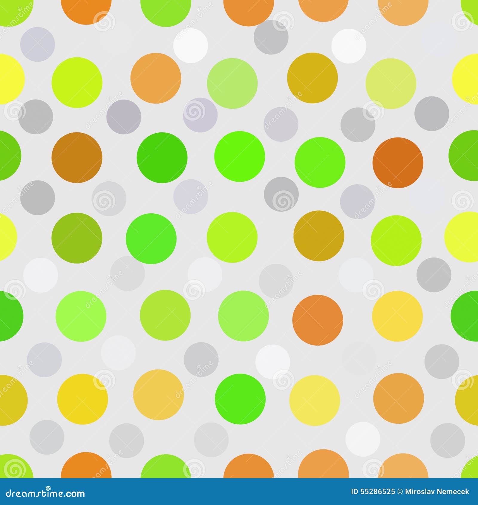 Art Color Dots Generated Seamless Texture Stock Illustration ...