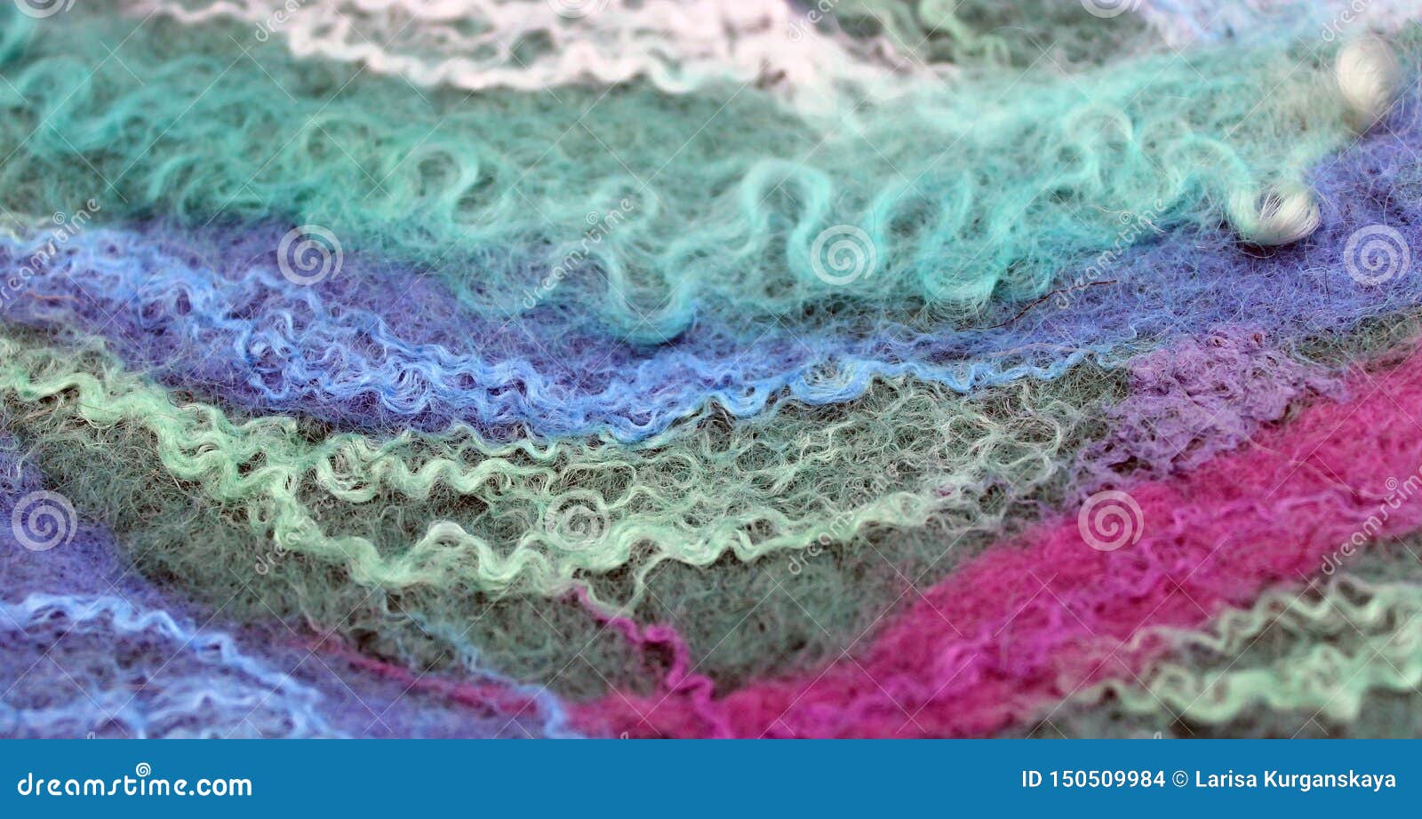 Art Color Felt Background Texture, Wool Handmade Textile Stock Photo ...