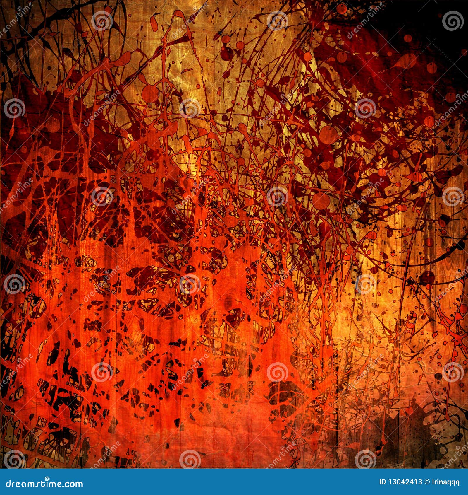 Art Color Grunge Background Stock Illustration - Illustration of drip ...