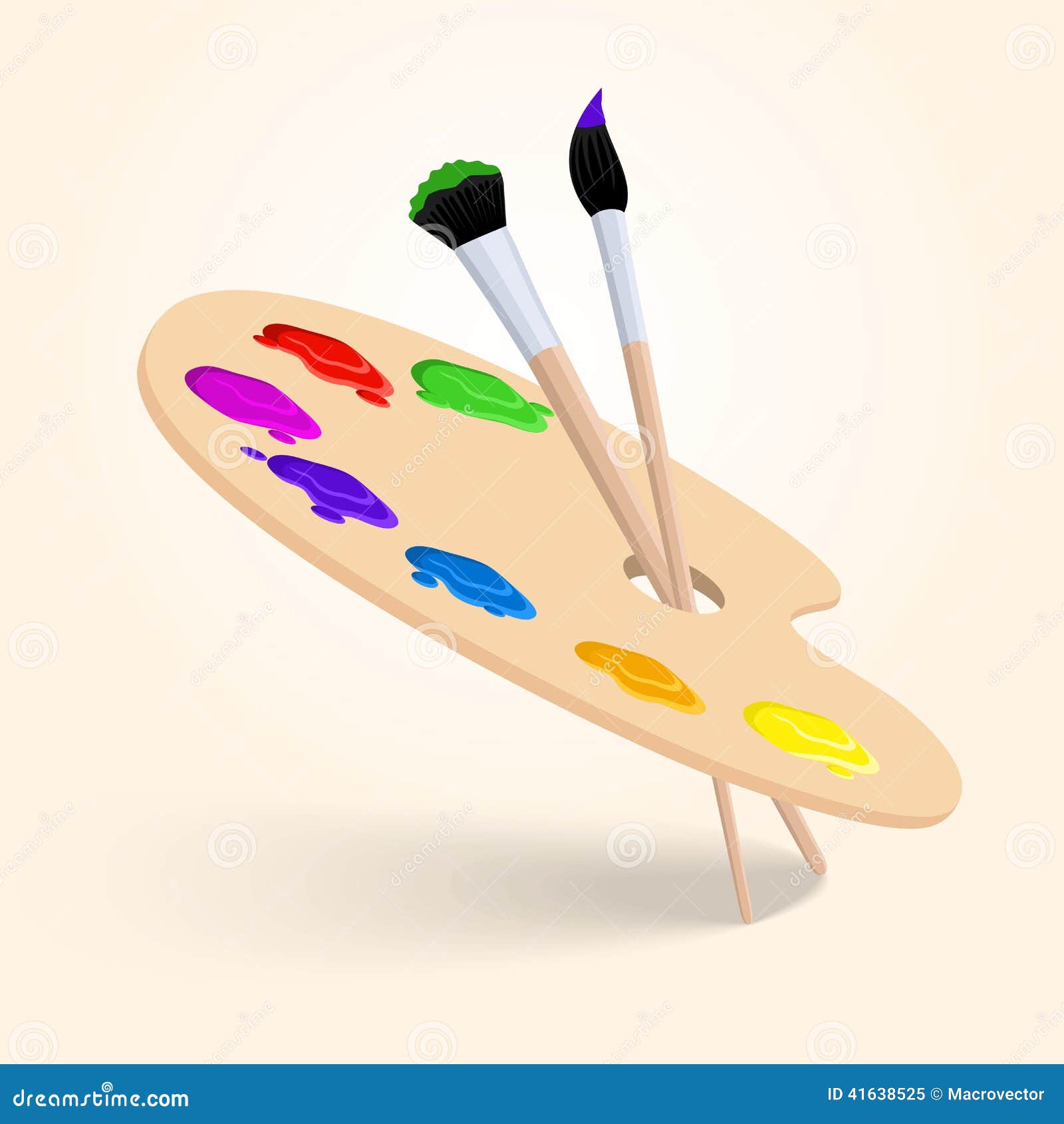 Art color palette stock vector. Illustration of master - 41638525 Art color palette stock vector. Illustration of master - 41638525