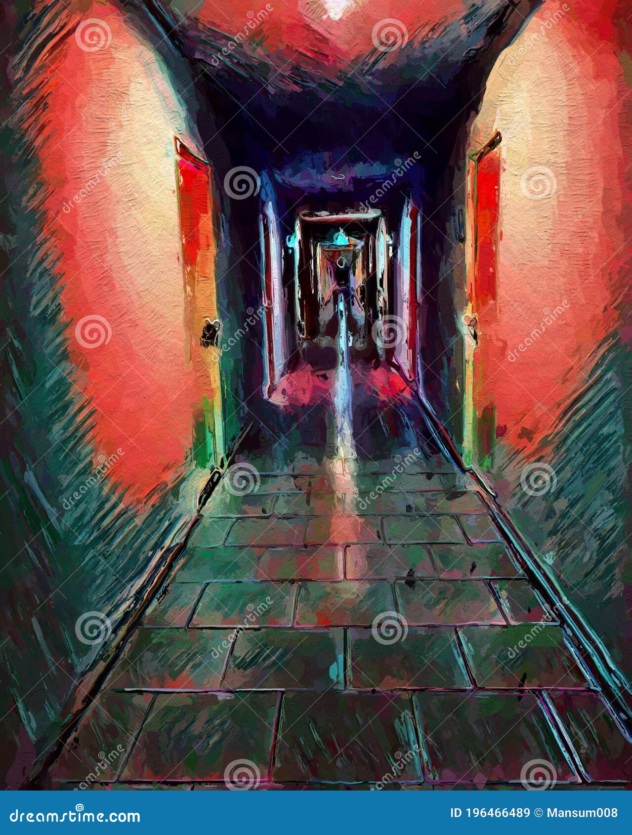 Color of Pathway in Building Stock Image - Image of architecture ...