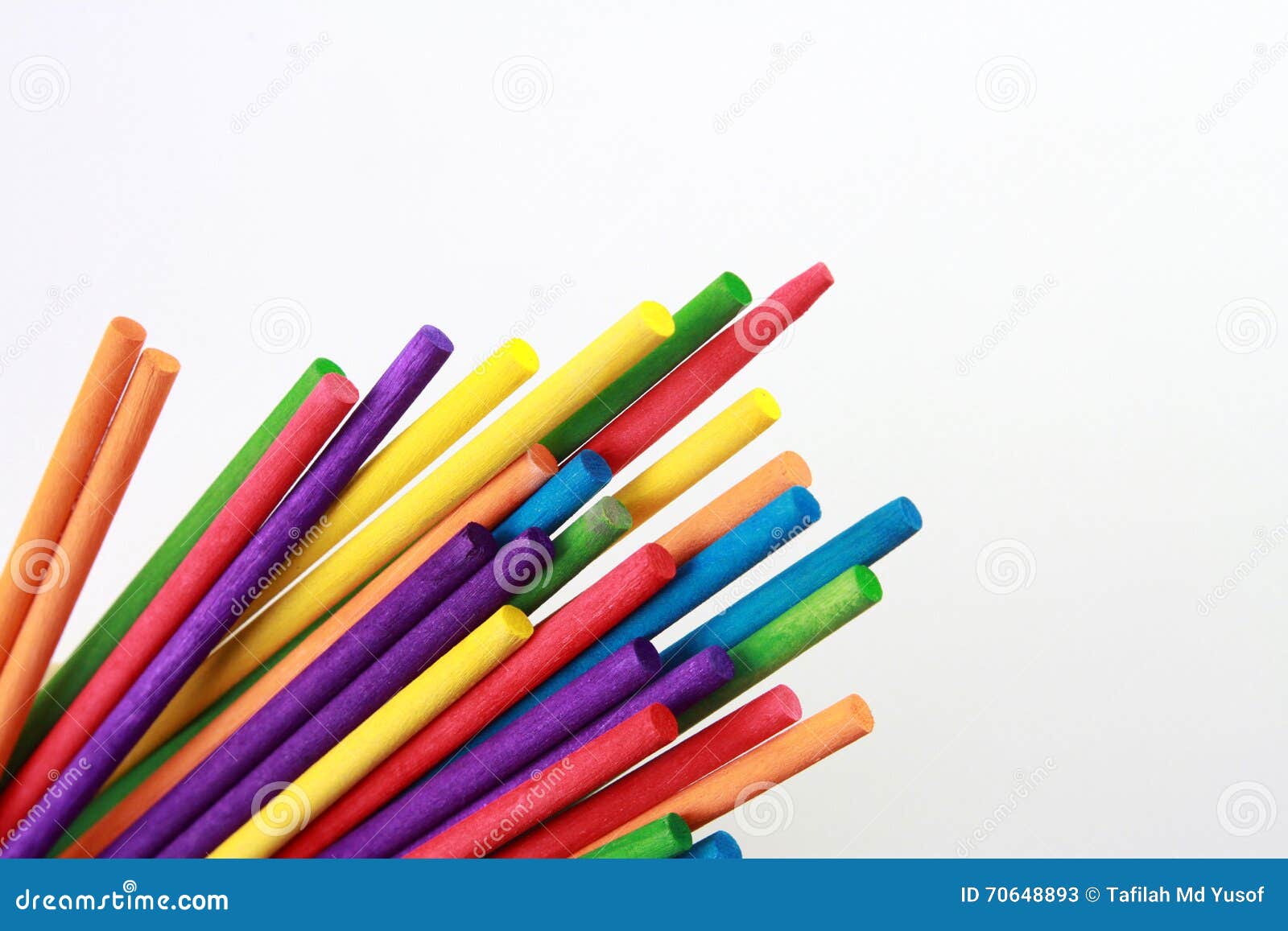 Art of colored sticks stock image. Image of wooden, sticks - 70648893
