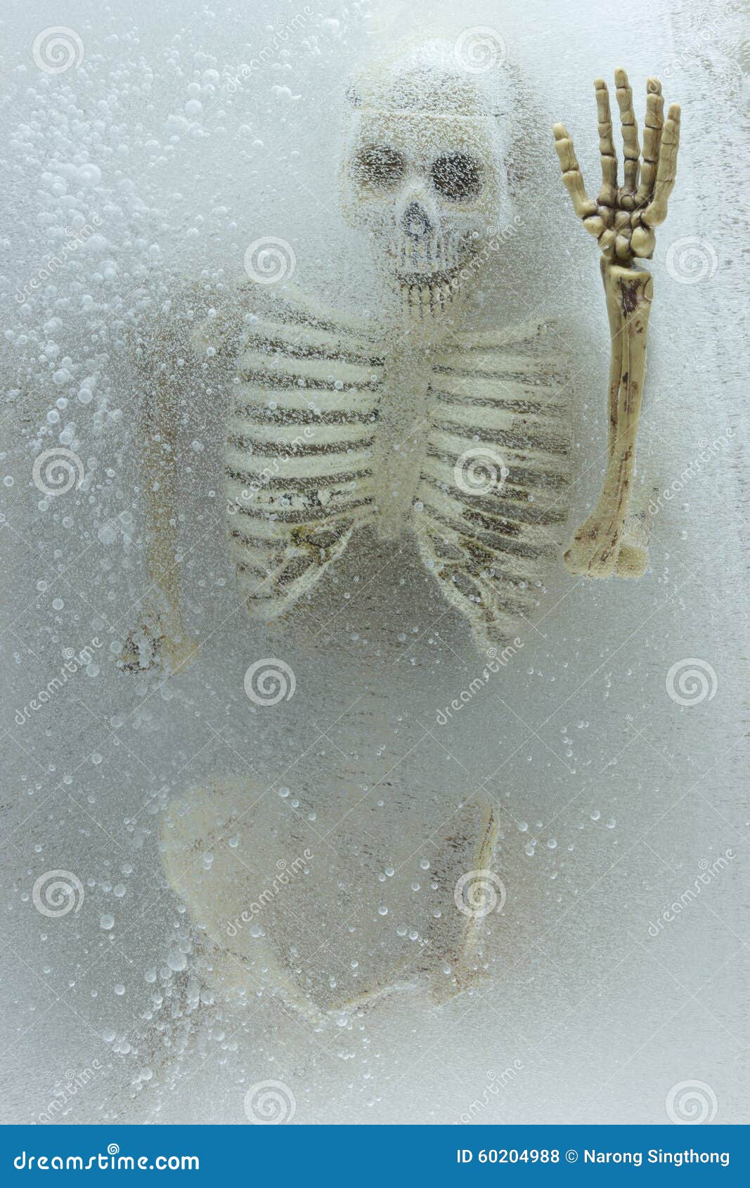Art Concept Death on Ice,skeleton in Ice Stock Photo - Image of fantasy ...