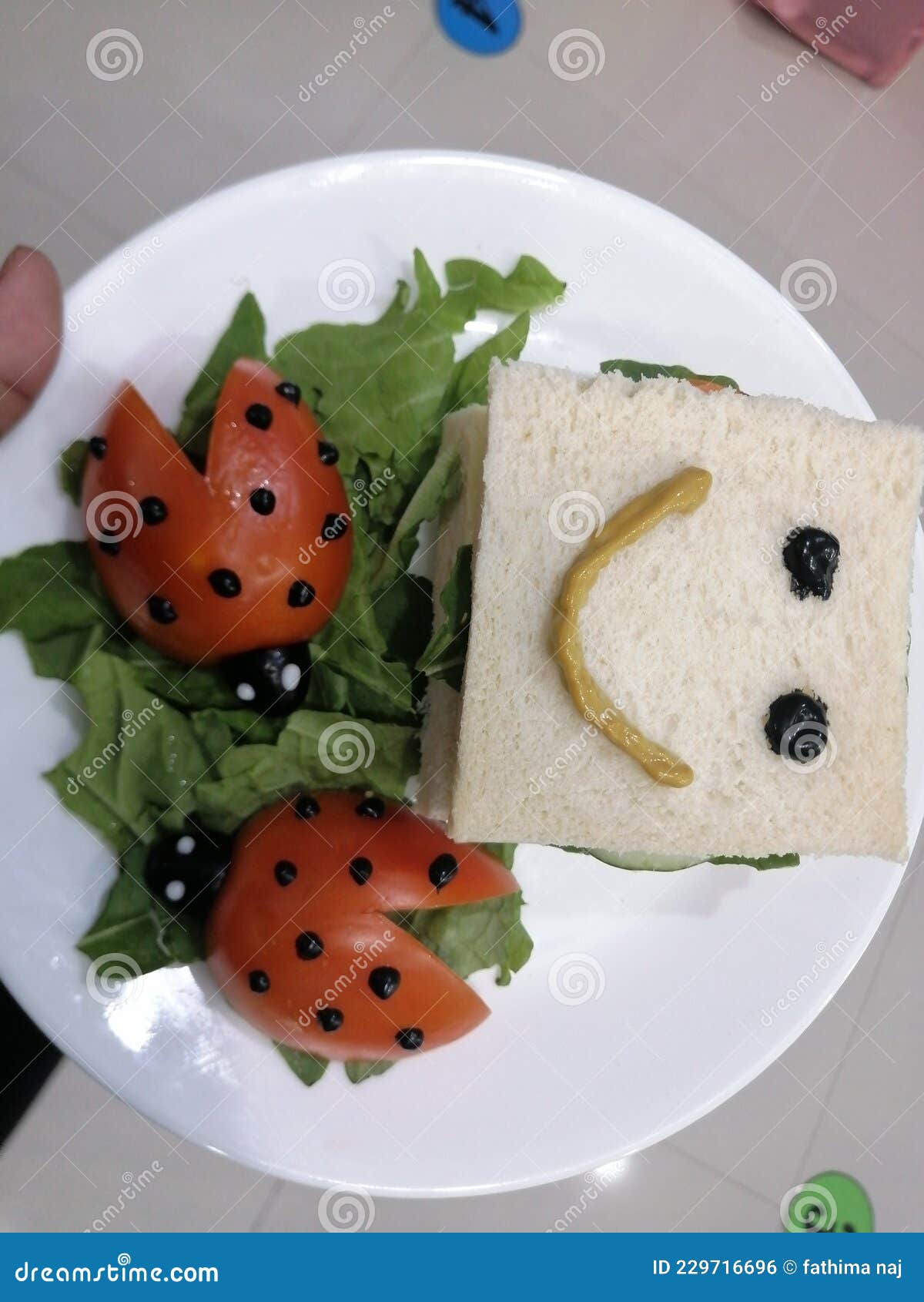 Art Creativity Food Sandwich Bug Stock Photo - Image of food, plant ...