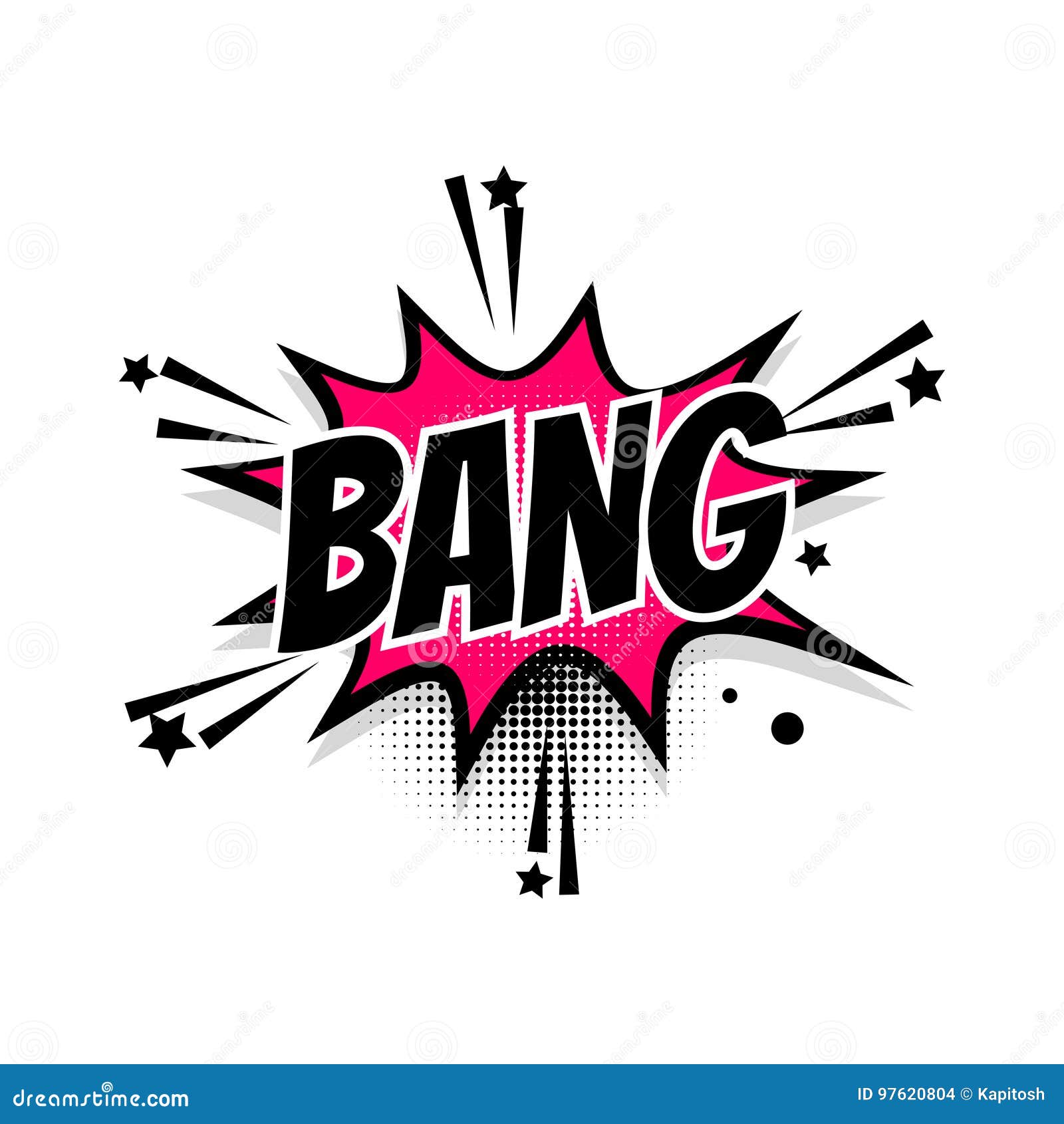 Art De Bruit Comique De Bulle De La Parole Des Textes Illustration de ...