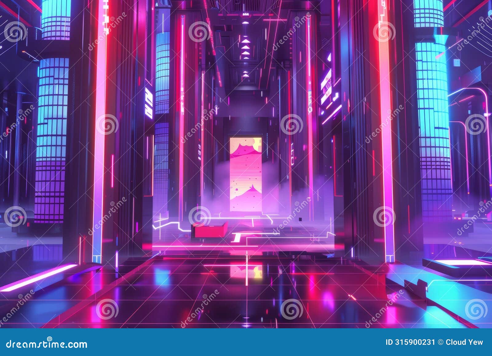 Art Deco Background with a Futuristic Aesthetic for Tech-themed Content ...