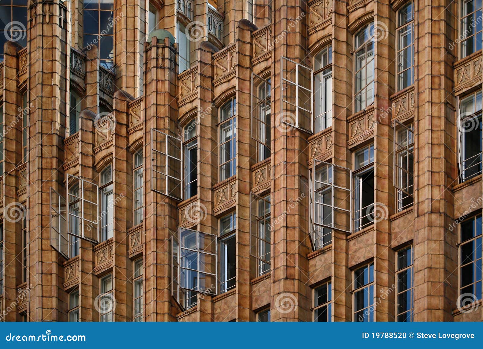 Art Deco Building stock photo. Image of exterior, building - 19788520