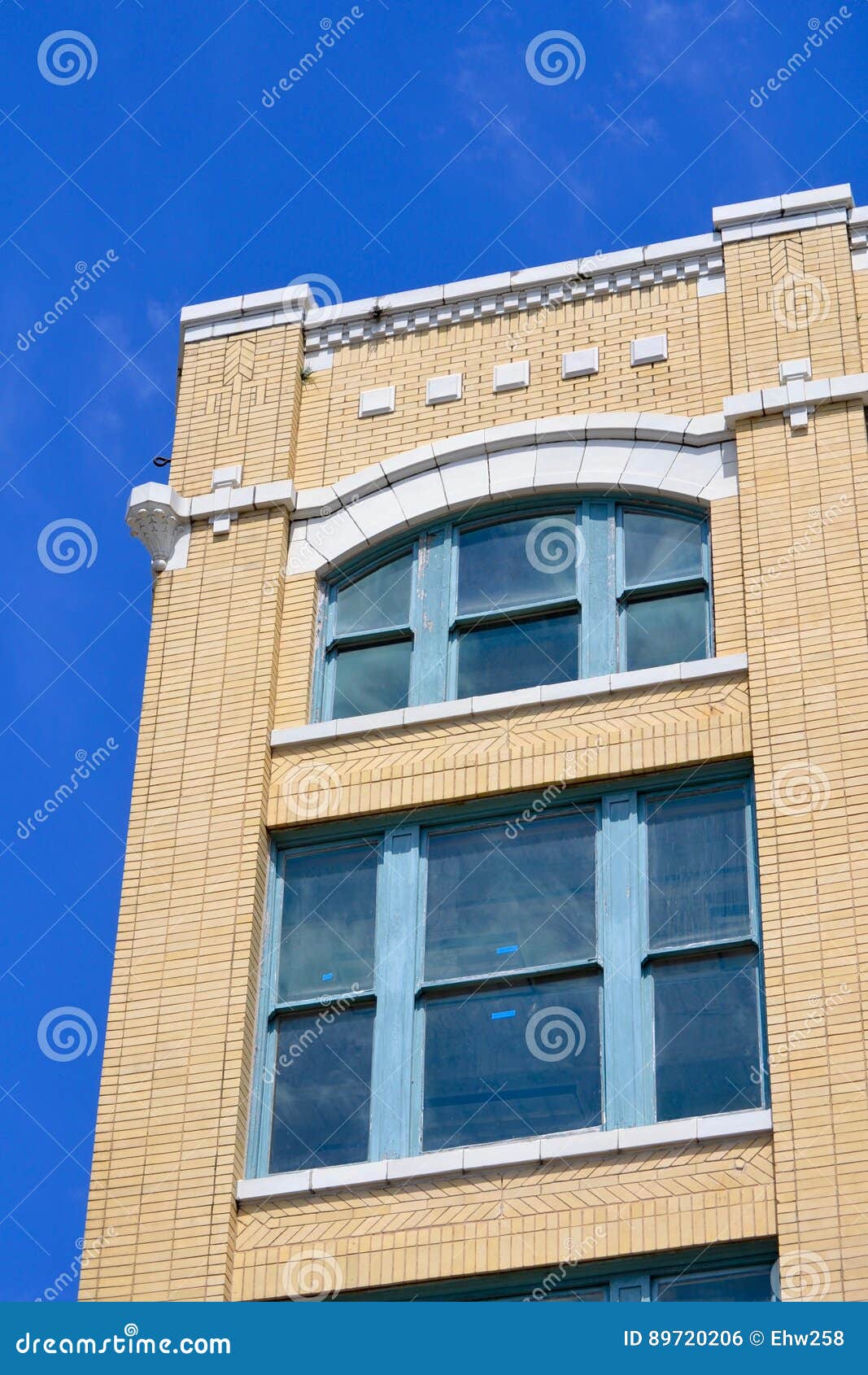 Art Deco Building Facade stock photo. Image of facade - 89720206