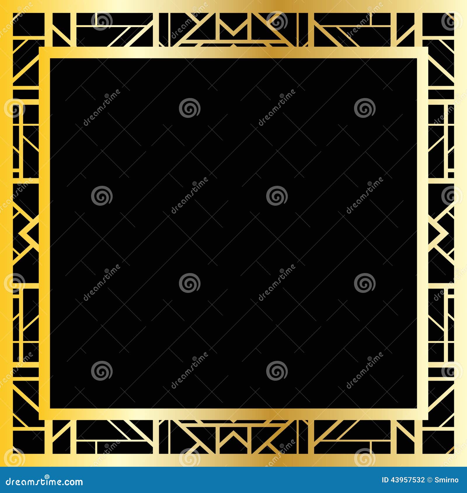 1920s Art Deco Border