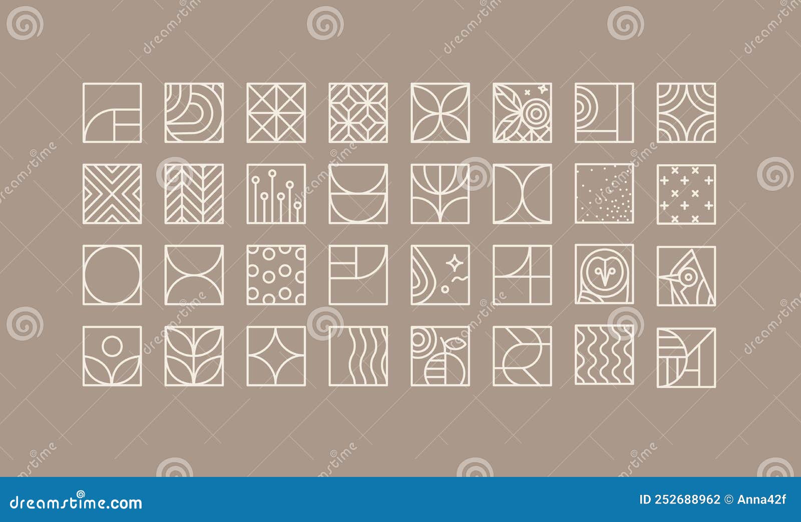 Art Deco Shapes Symbols