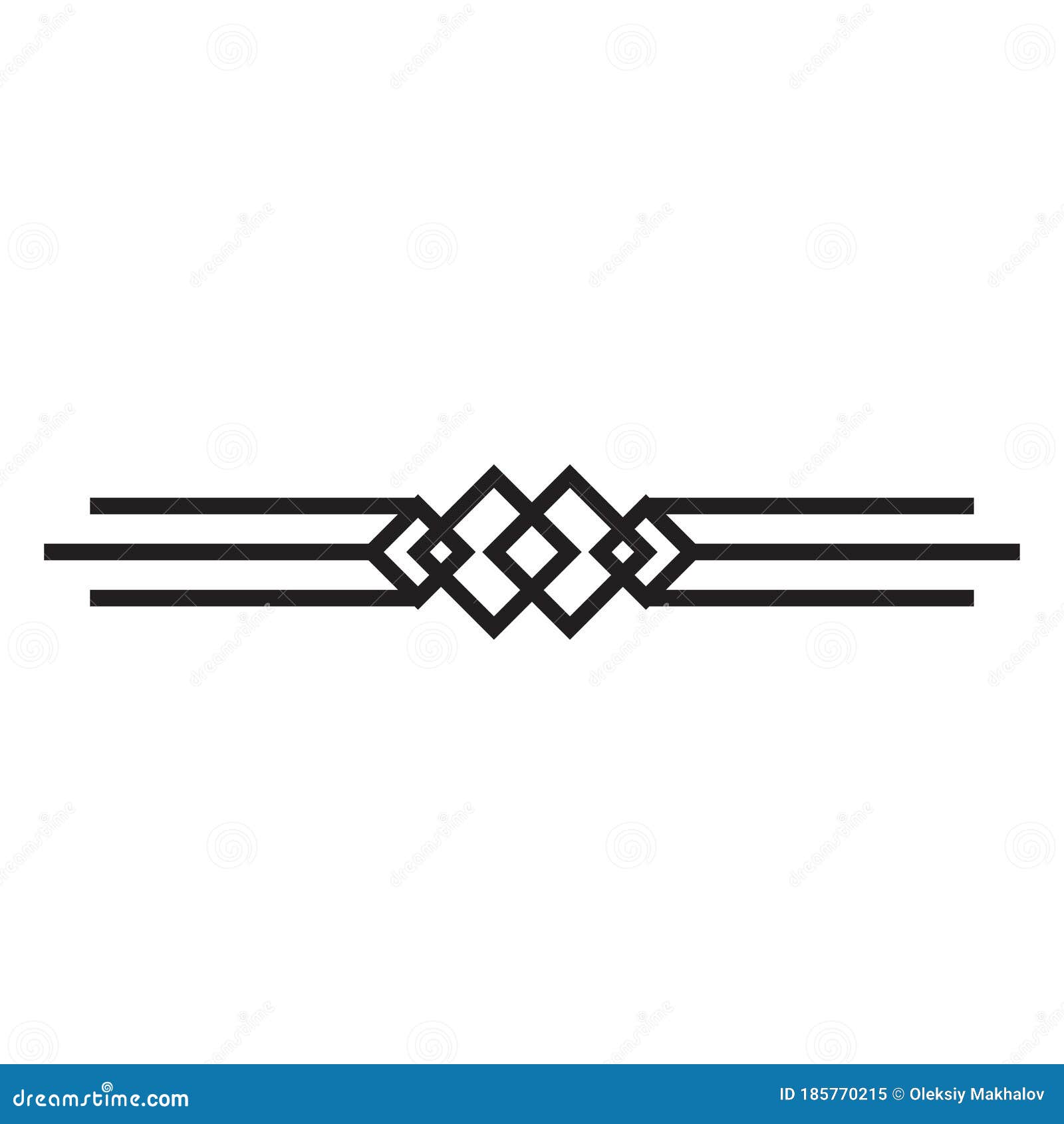Art Deco Line Border. Modern Arabic Black Frames, Decorative Lines ... Art Deco Line Border. Modern Arabic Black Frames, Decorative Lines ...