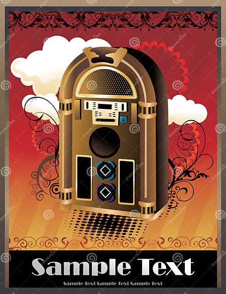 Art deco music stock vector. Illustration of texture - 19480188