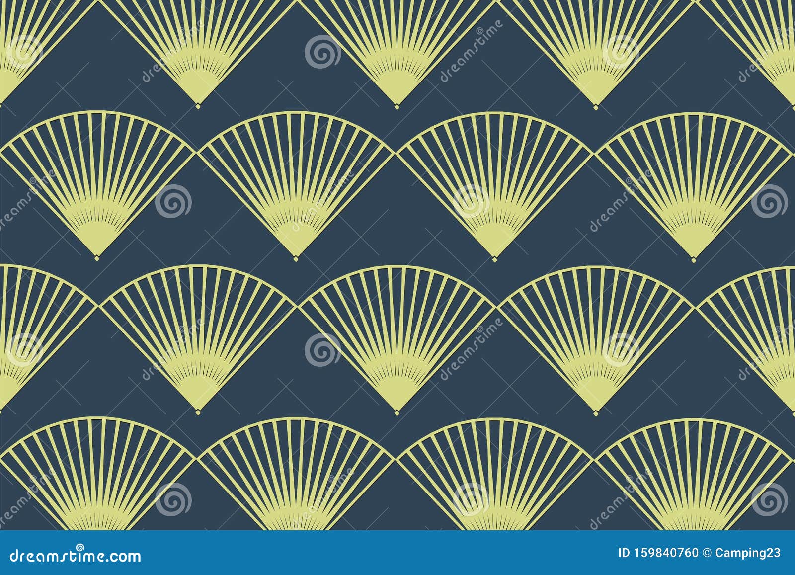 Art Deco Pattern Background - Vector Stock Illustration - Illustration ...