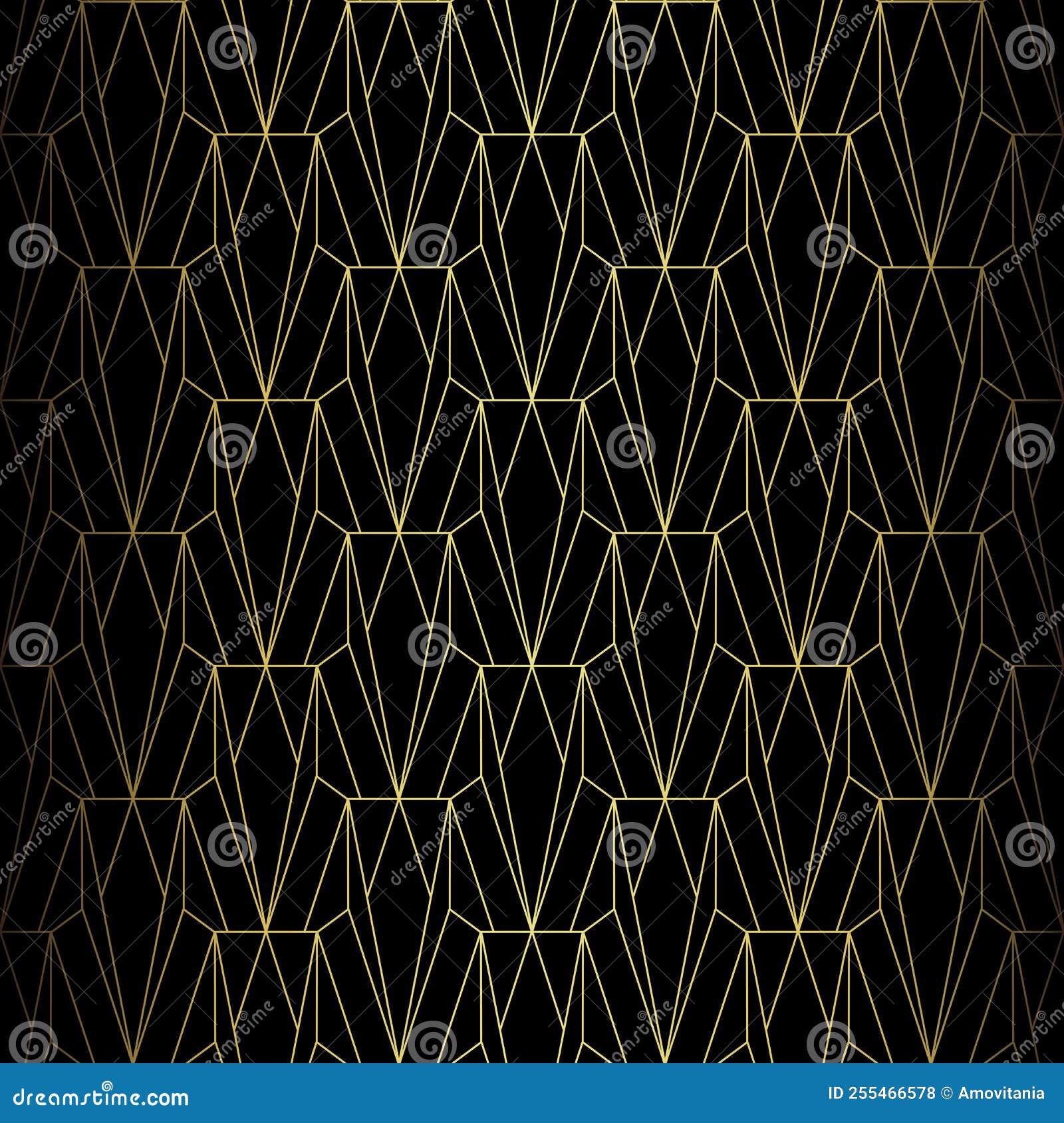 Art Deco Pattern. Vector Background in 1920s Style Stock Vector ...