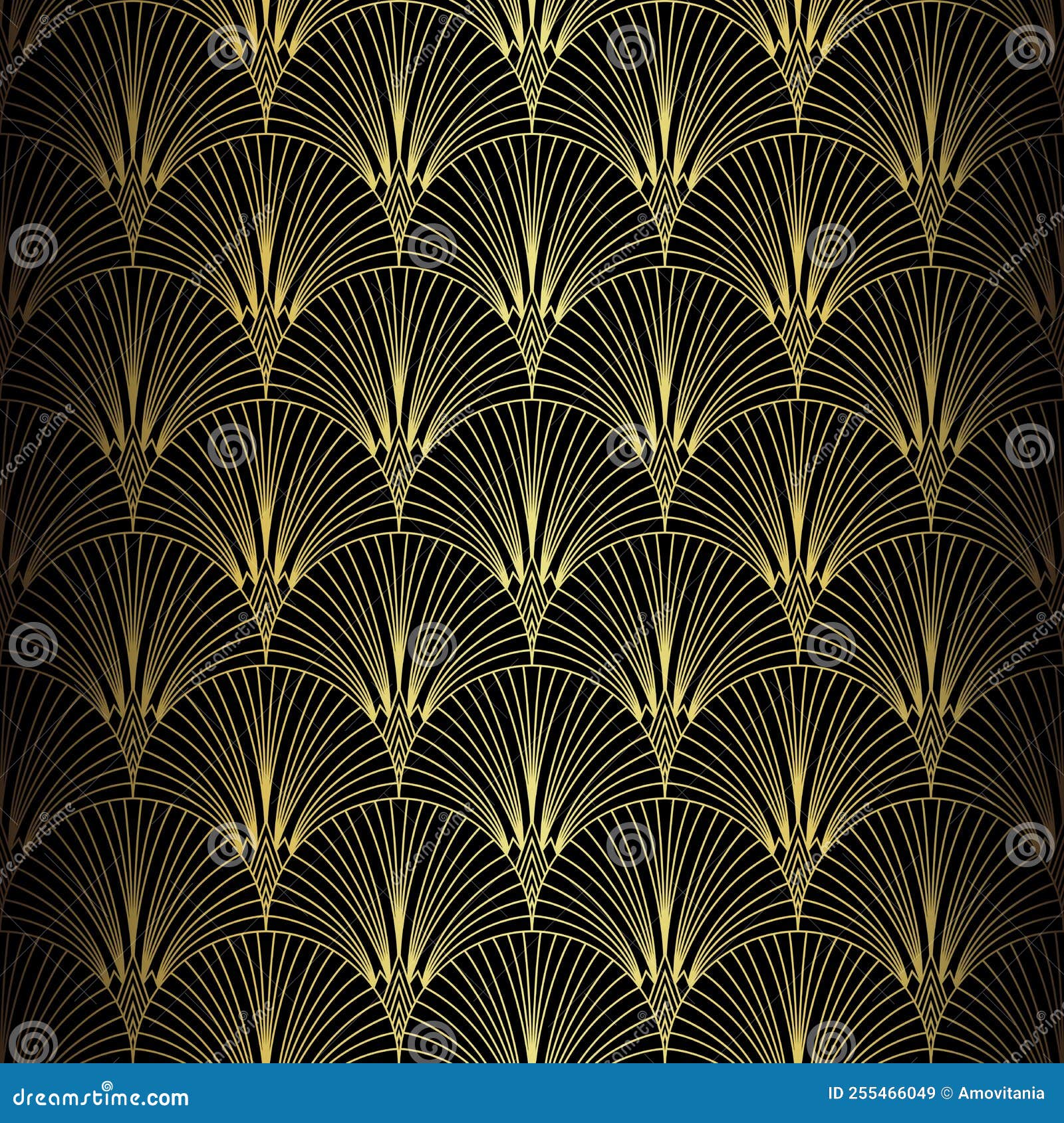 Art Deco Pattern. Vector Background in 1920s Style Stock Vector ...