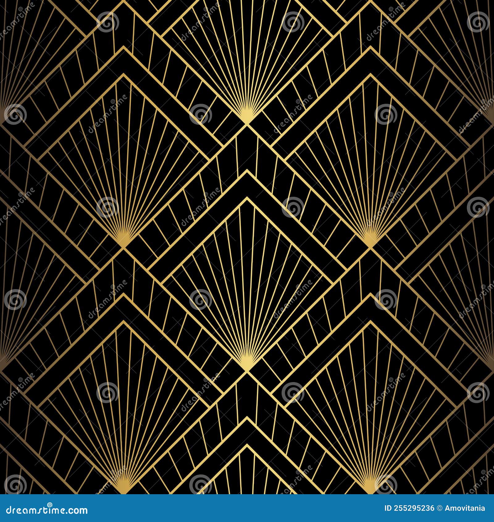 Art Deco Patterns Vector