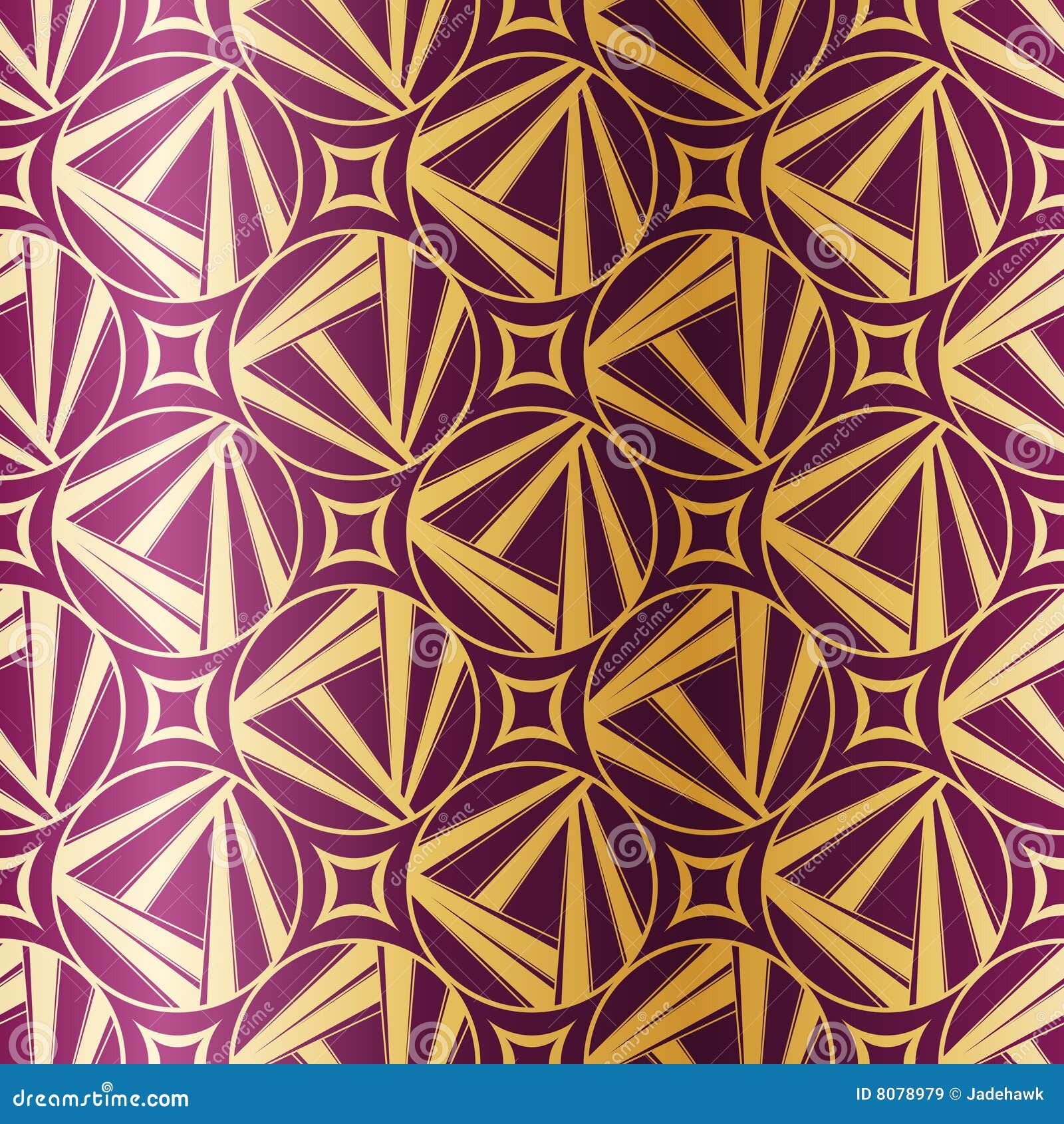 Art Deco seamless pattern stock vector. Illustration of diamonds - 8078979