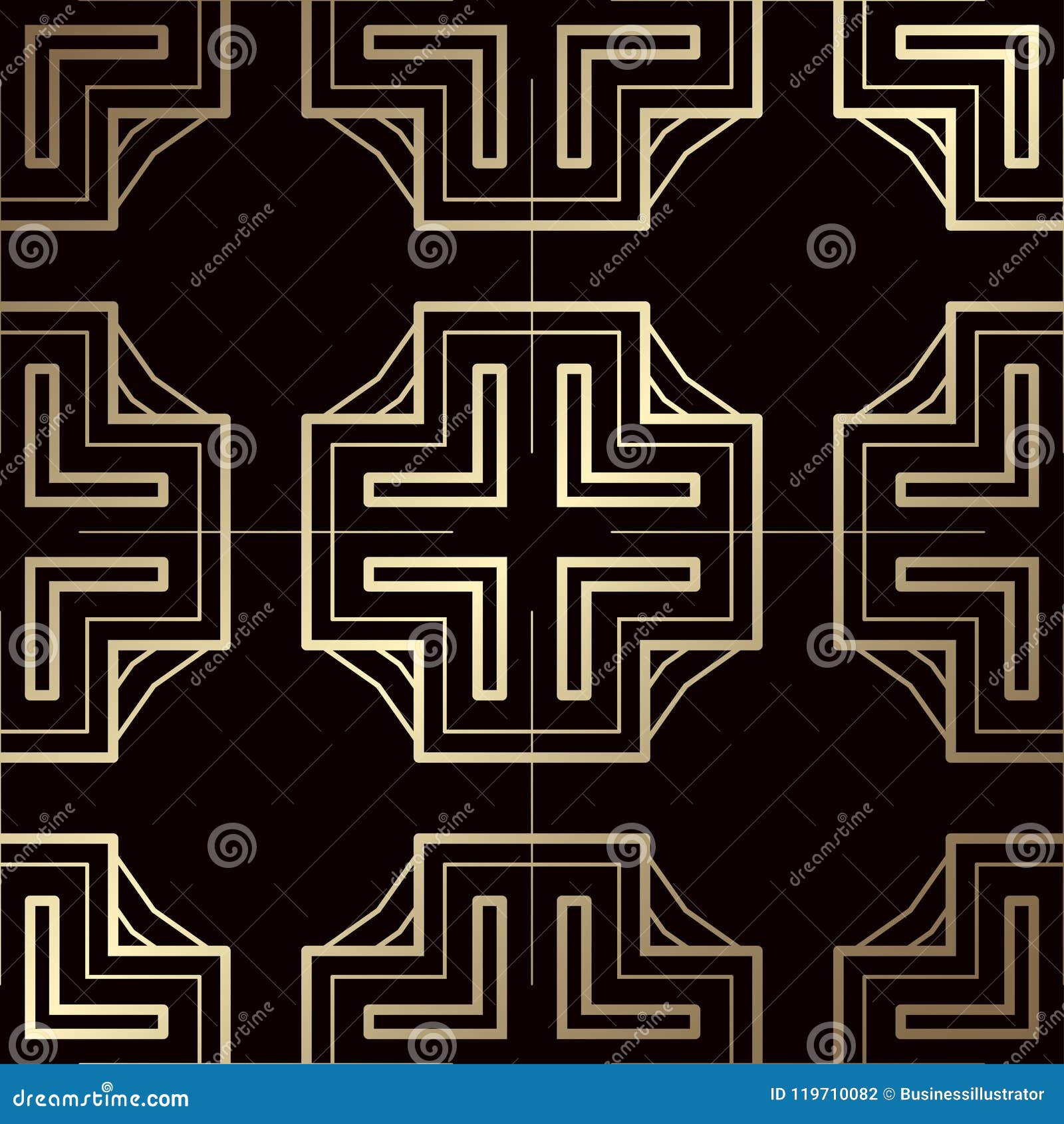 Art Deco seamless pattern stock vector. Illustration of fabric - 119710082 Art Deco seamless pattern stock vector. Illustration of fabric - 119710082