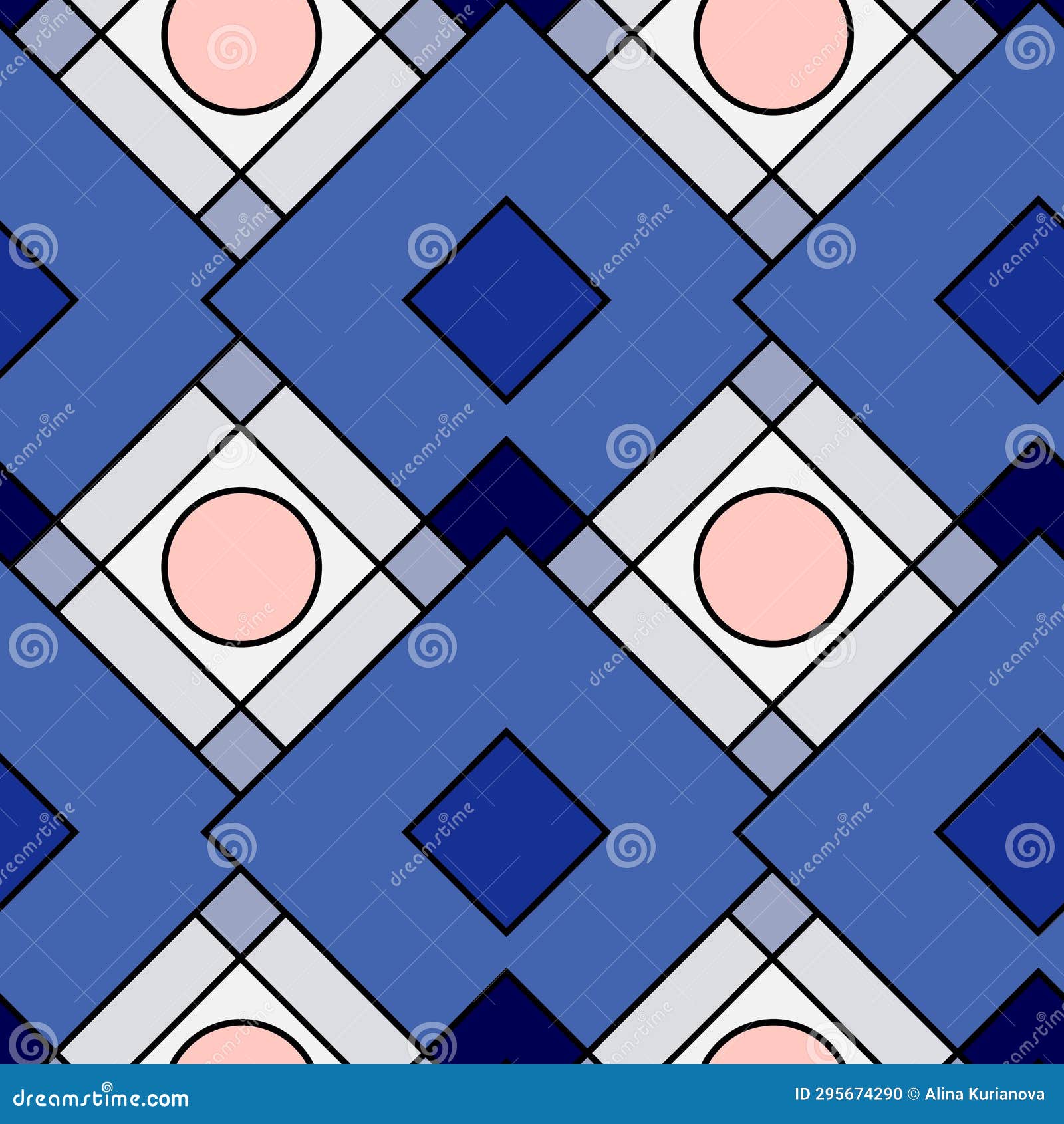 Art Deco Seamless Pattern. Retro Line Art Texture Stock Vector ...