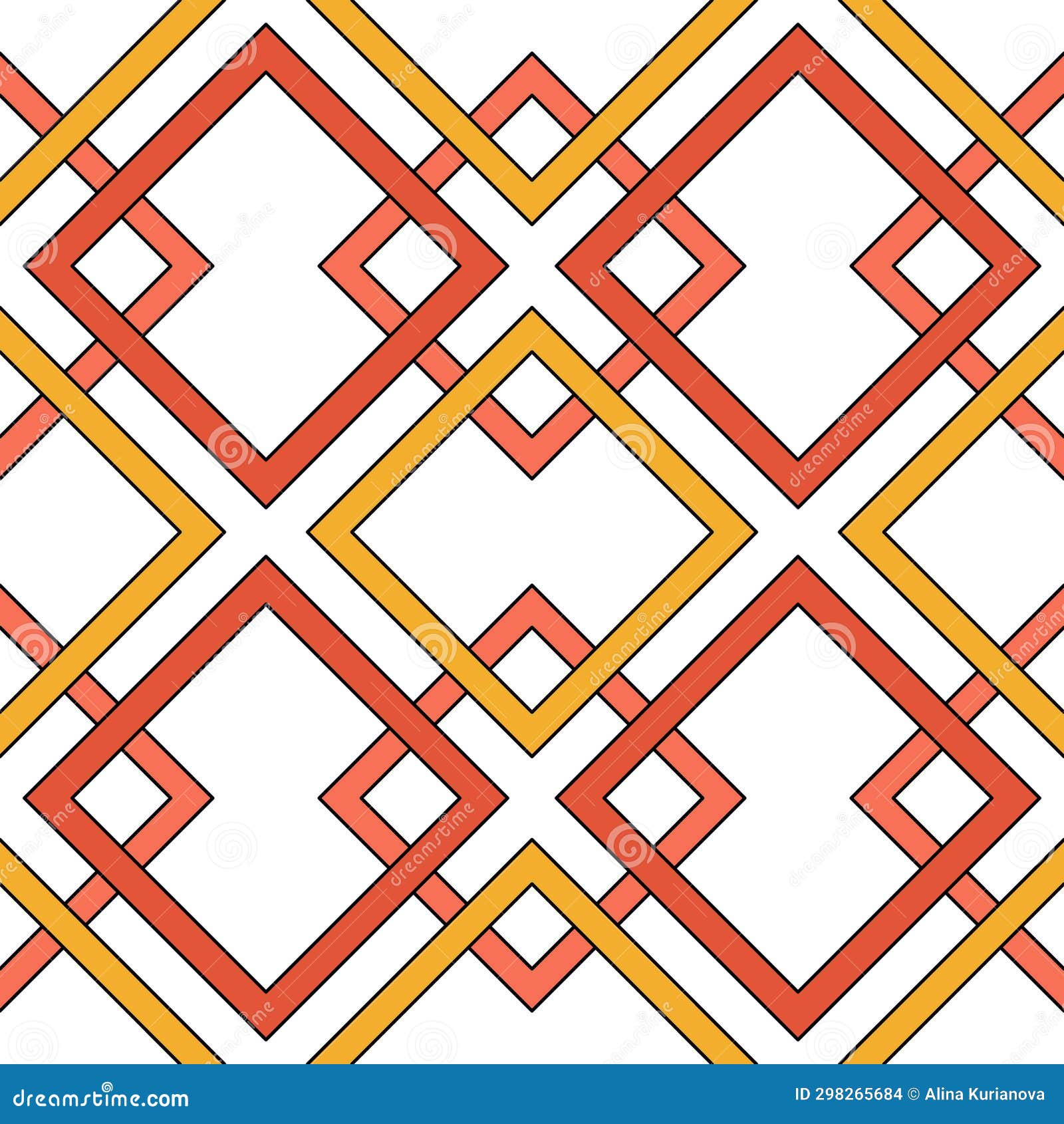 Art Deco Seamless Pattern. Retro Line Art Texture Stock Illustration ...