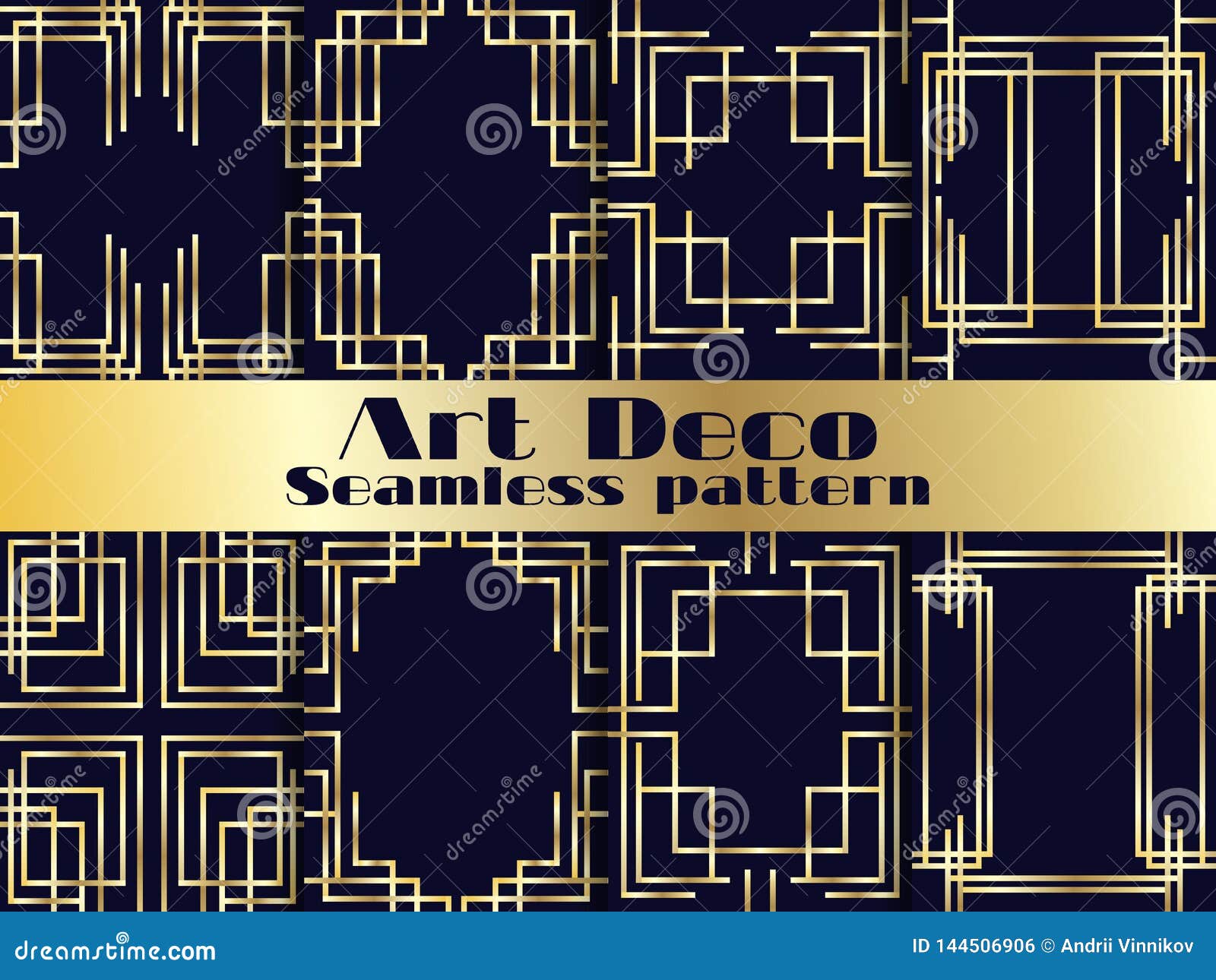 Seamless 1920s 1930s Background Vector Illustration | CartoonDealer.com ...