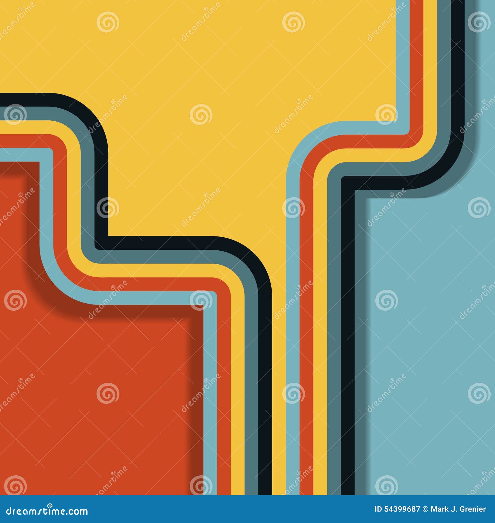 Art Deco Stripes stock illustration. Illustration of deco - 54399687
