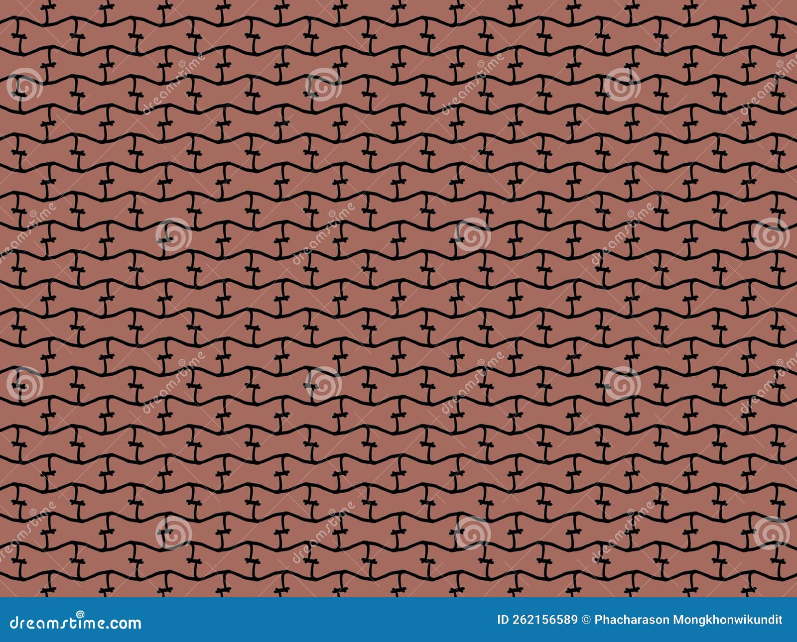 Art Deco Trellis Pattern for Fabric Design Stock Illustration ...