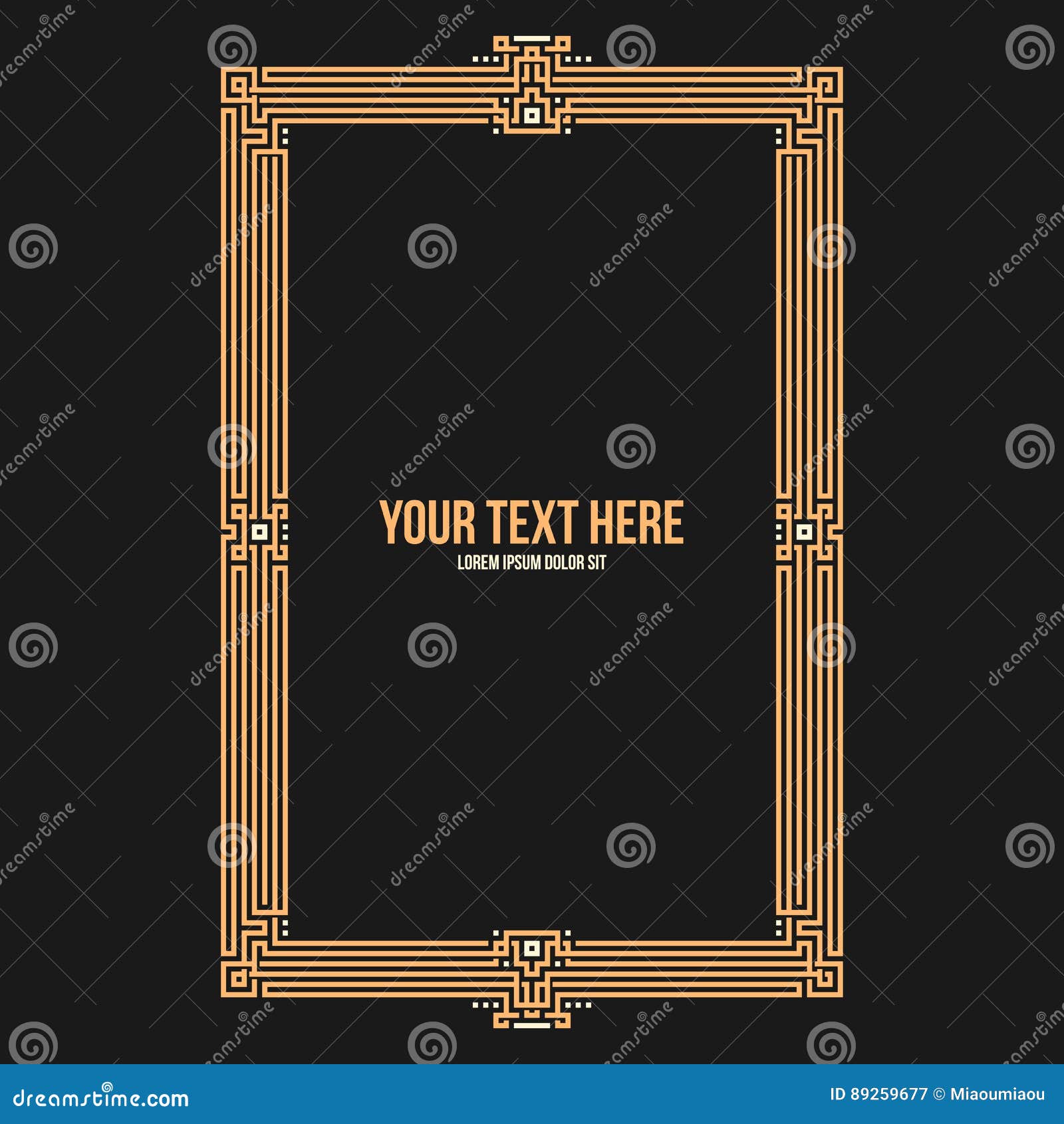 Art Deco Vertical Lines Seamless Texture Royalty-Free Stock Photo ...