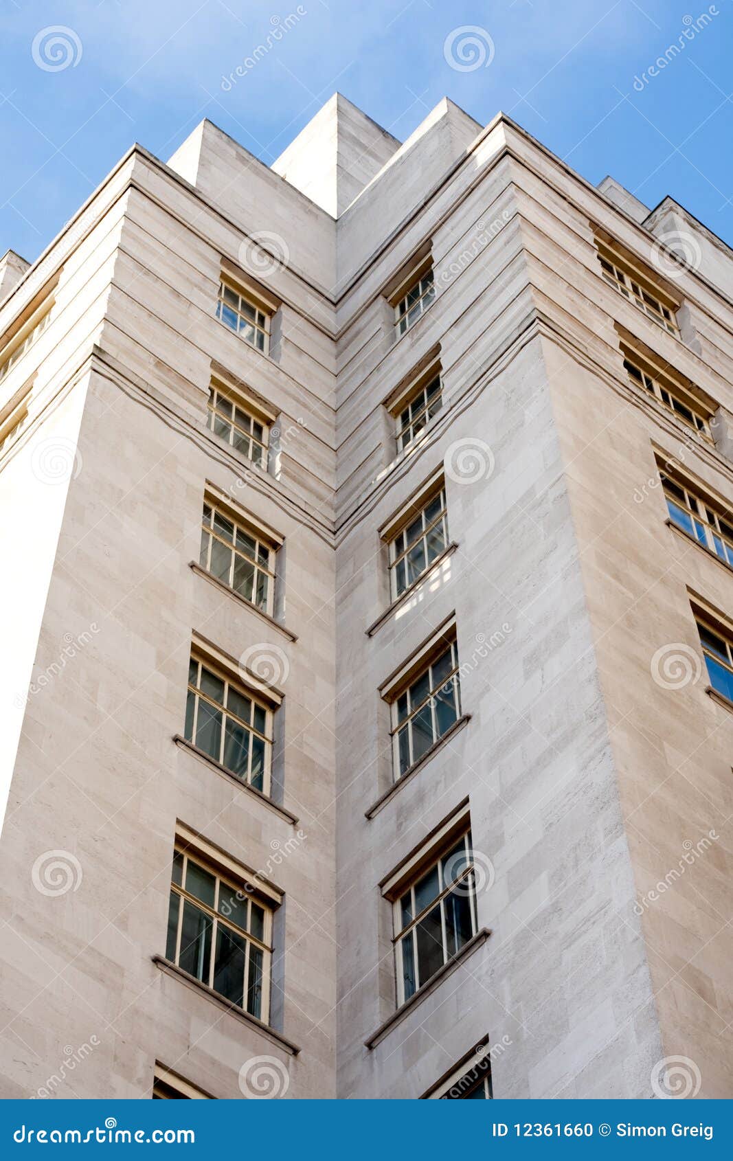 Art Deco Windows stock photo. Image of architecture, wall - 12361660
