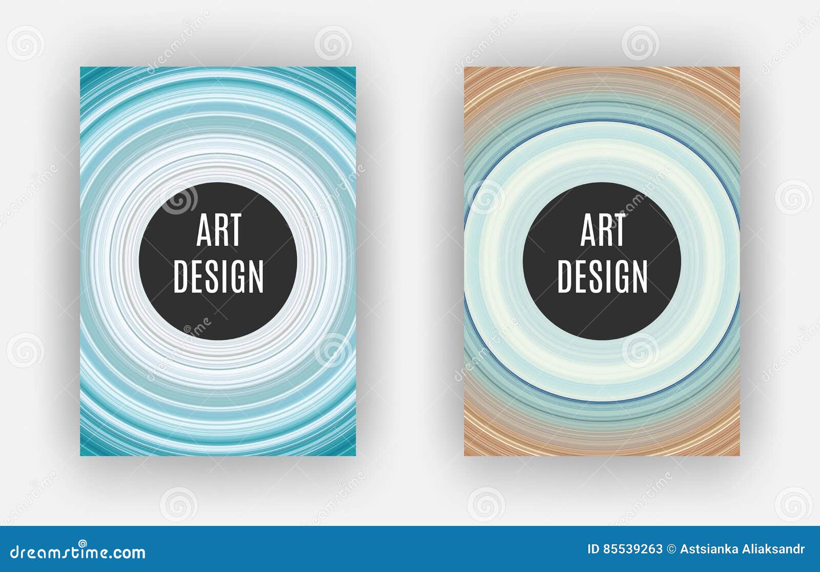 Art Design Poster, Stretched Pixels Effect, A4 Format, Vector Stock ...