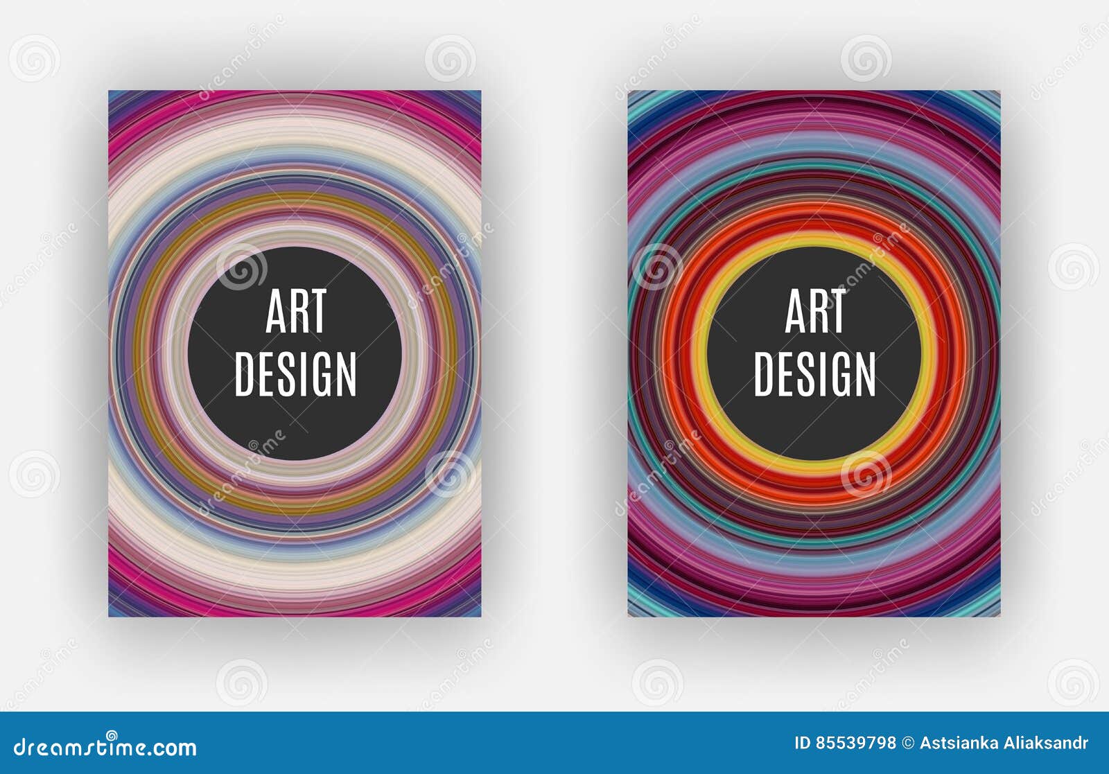 Art Design Poster, Stretched Pixels Effect, A4 Format, Vector Stock ...