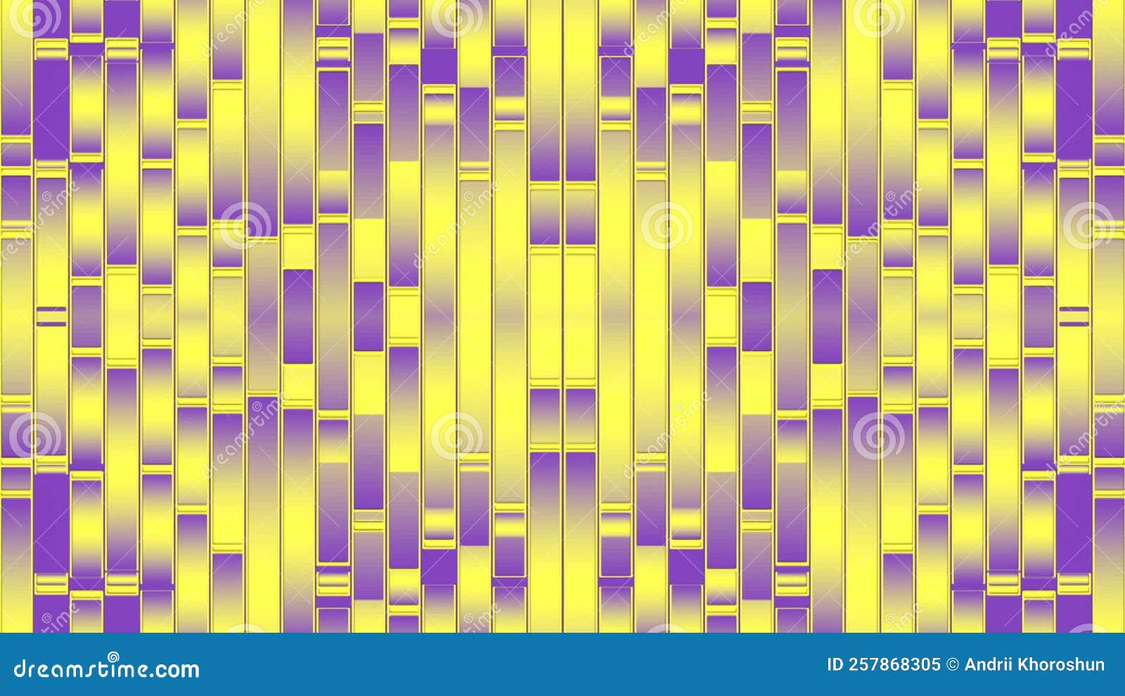 Symmetrical Pattern with Trendy Gradient. 3d Rendering Loop Animation ...