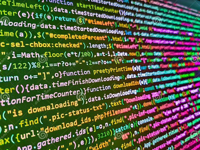 Art Design Website Digital Page. Code Language about Conversions a ...