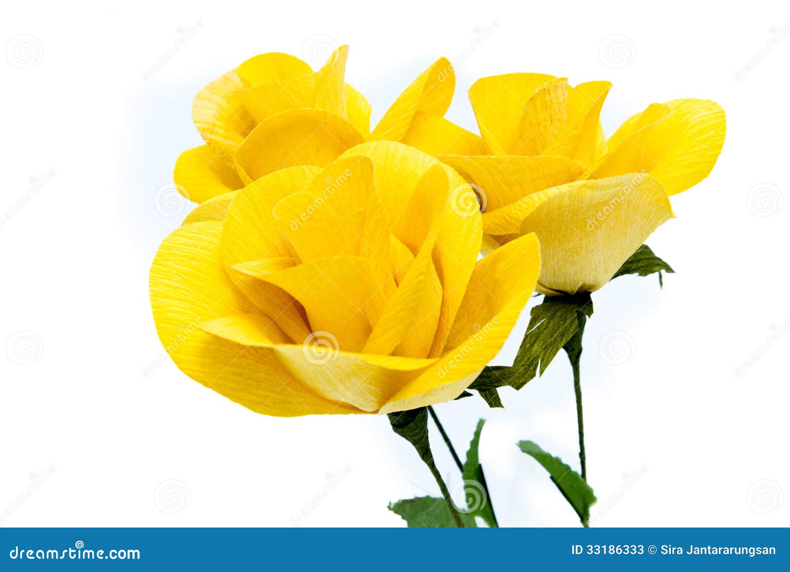 Art Design Yellow Rose Paper Stock Image - Image of beautiful, postcard ...