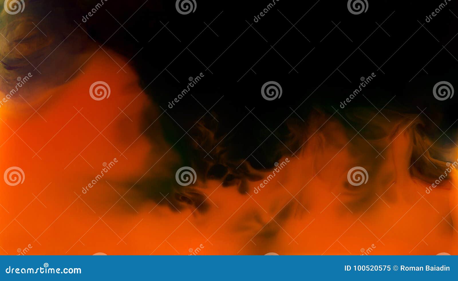 Art Devil of Paint in Flame Stock Image - Image of pattern, curl: 100520575