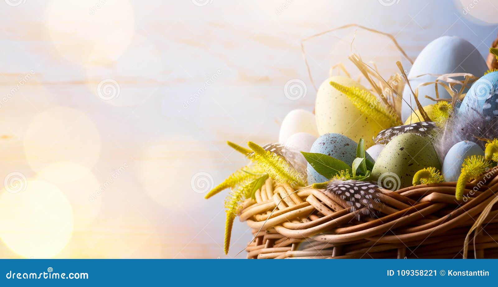 Easter Background Banner Panorama Religious Greeting Card Crucifixion ...