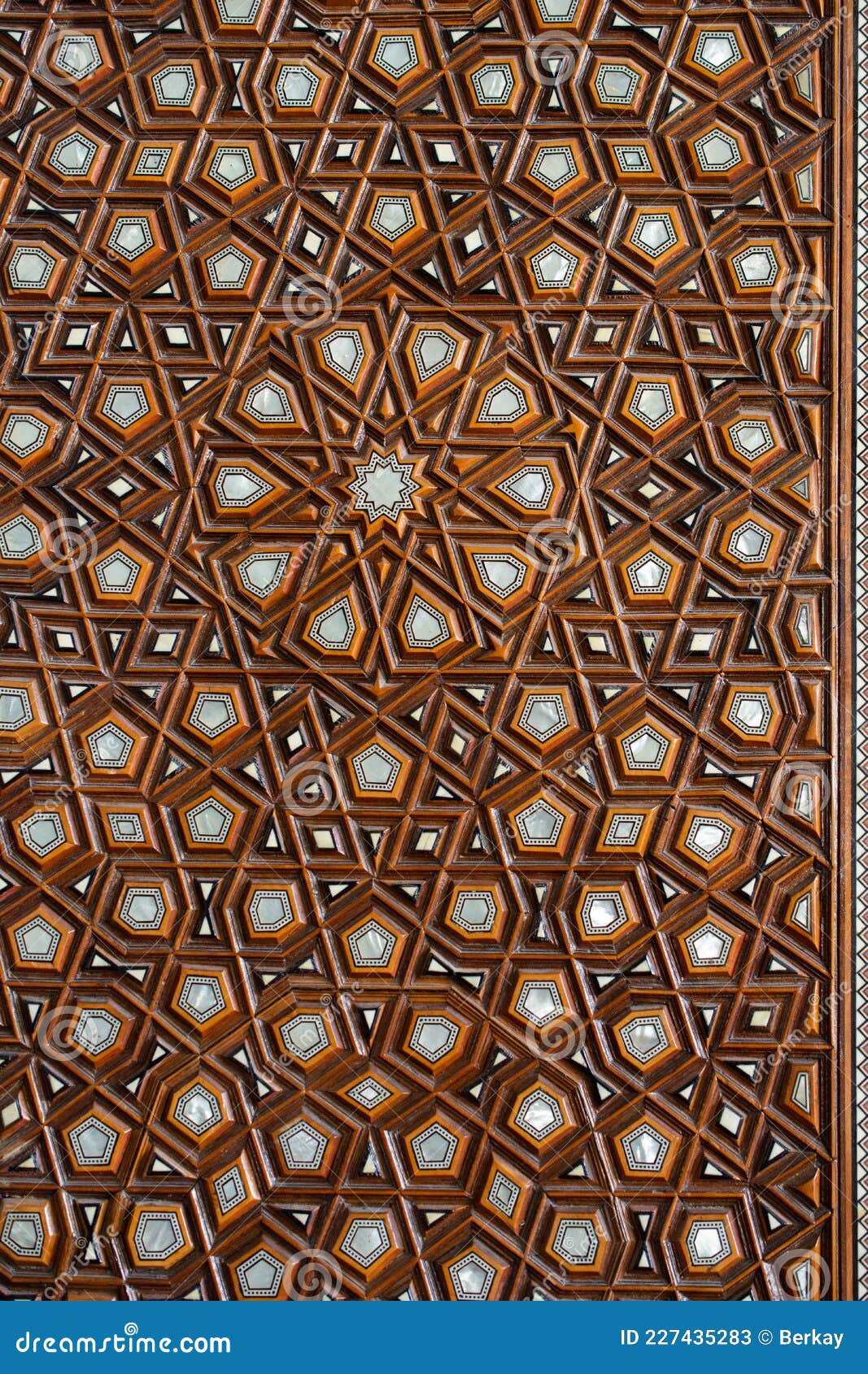 Art Example of Mother of Pearl Inlays from Turkey Stock Image - Image ...