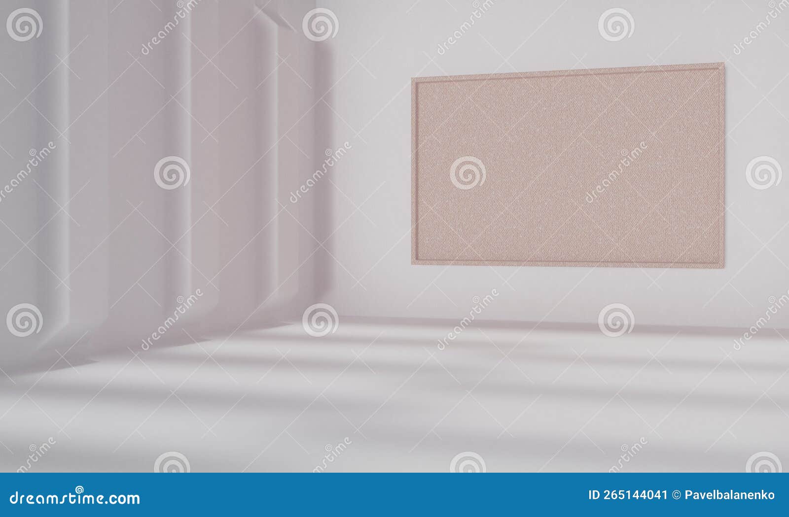 Art exhibition concept stock illustration. Illustration of room - 265144041