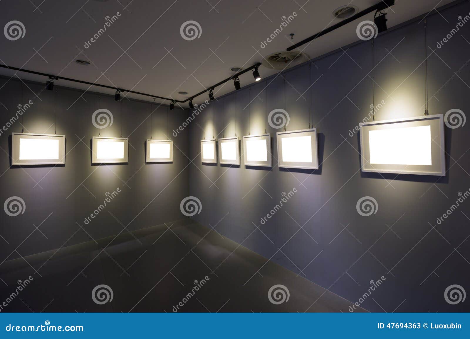 Art exhibition stock image. Image of interior, show, exhibition - 47694363