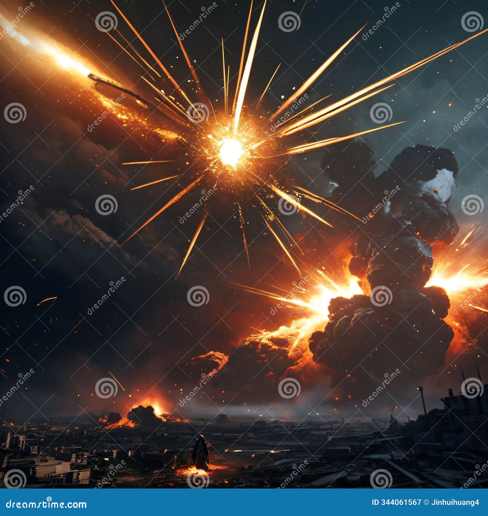The Art of Explosion stock image. Image of quail, space - 344061567
