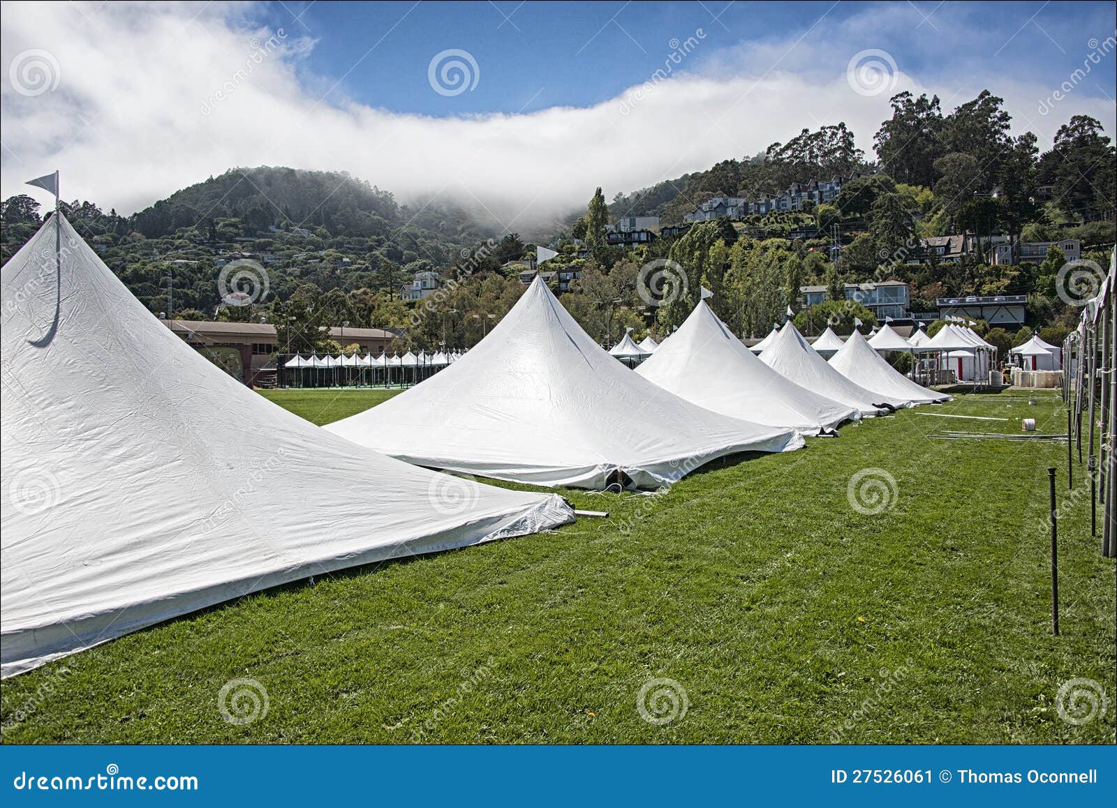 Art fair setup tents stock image. Image of california - 27526061
