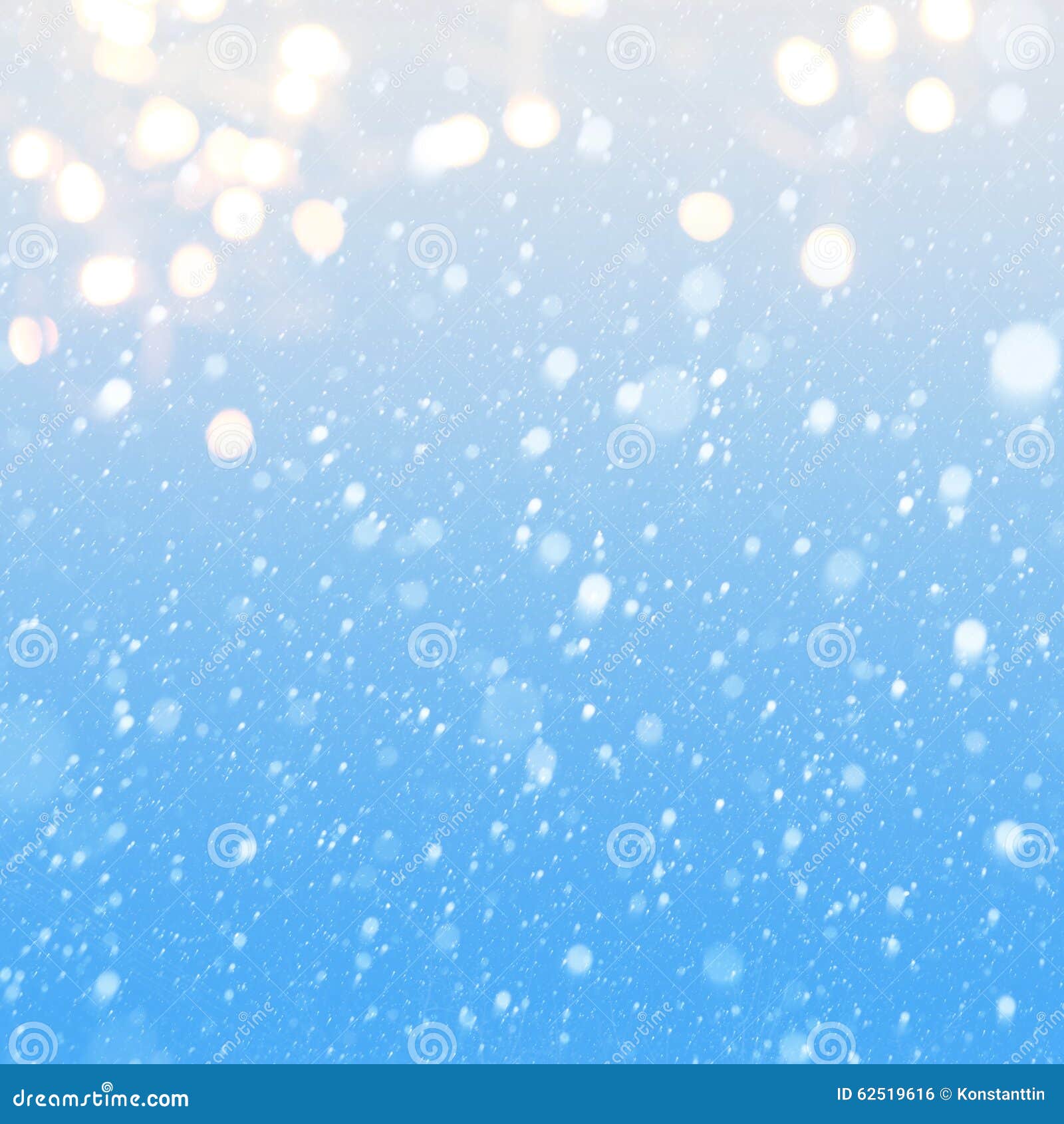 Art Falling Snow on the Blue Background Stock Photo - Image of glitter ...
