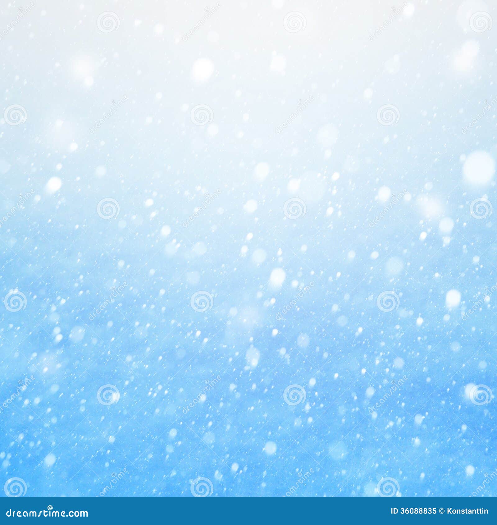 Art Falling Snow on the Blue Background Stock Image - Image of blizzard ...