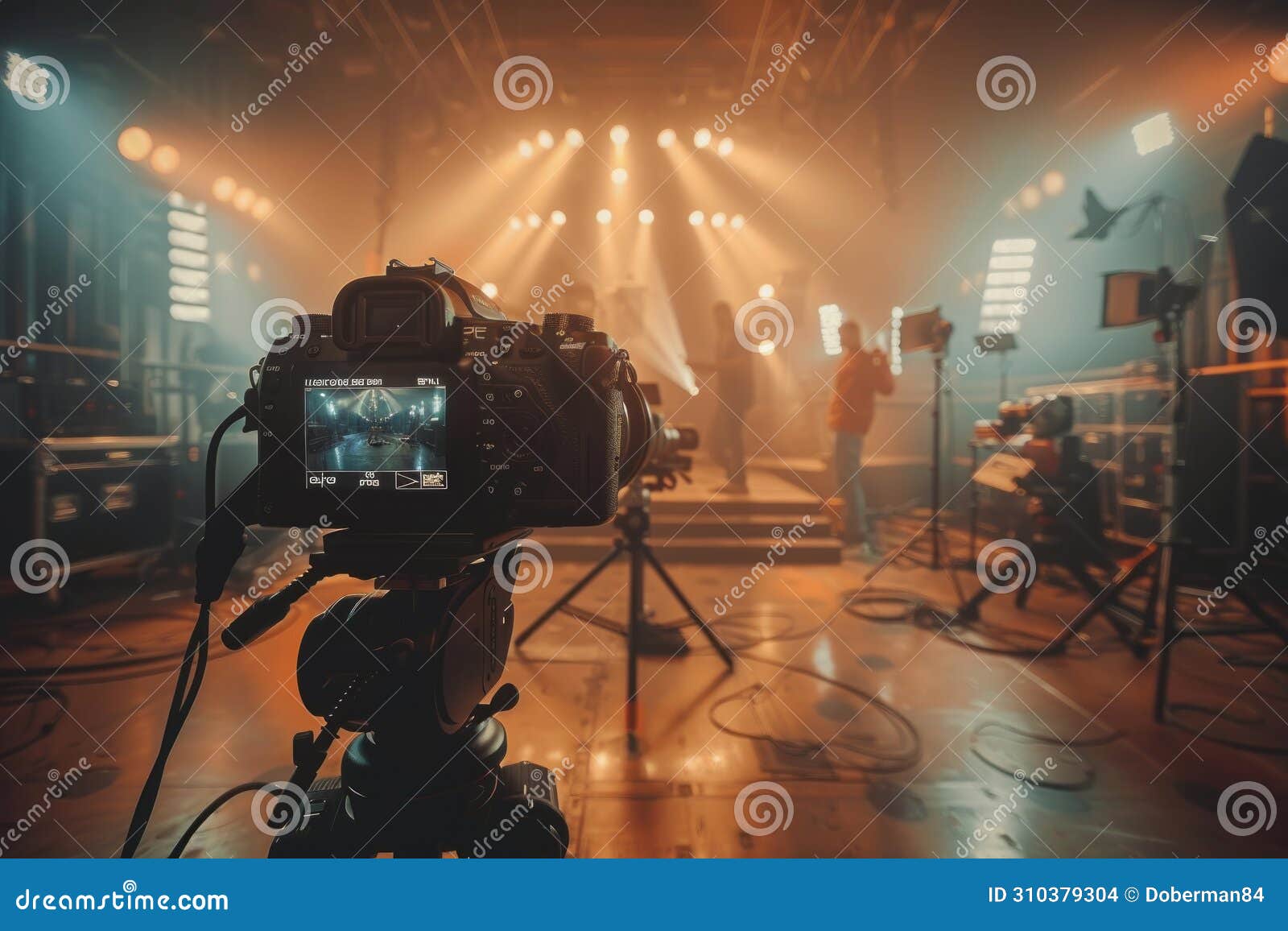 The Art of Filmmaking: Behind the Camera Stock Photo - Image of ...