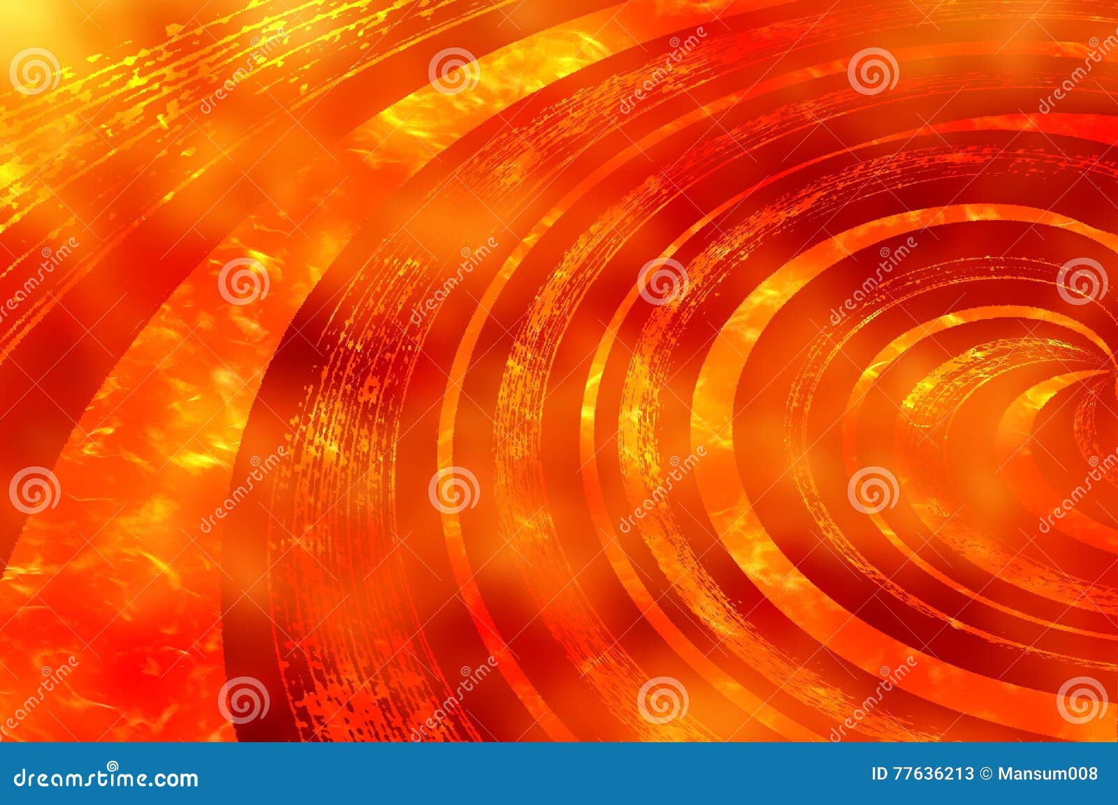 Art Fire Abstract Pattern Background Stock Illustration - Illustration ...