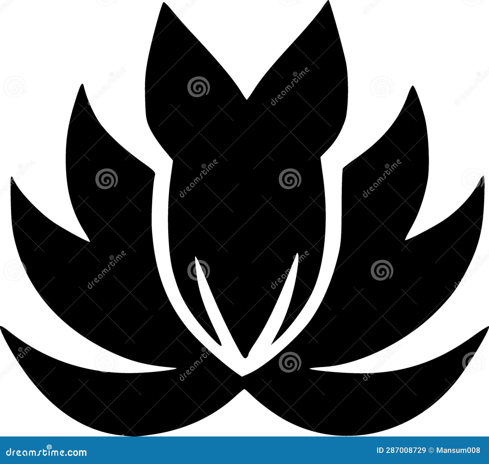 Fire Flame Icon in Solid Style Stock Illustration - Illustration of ...